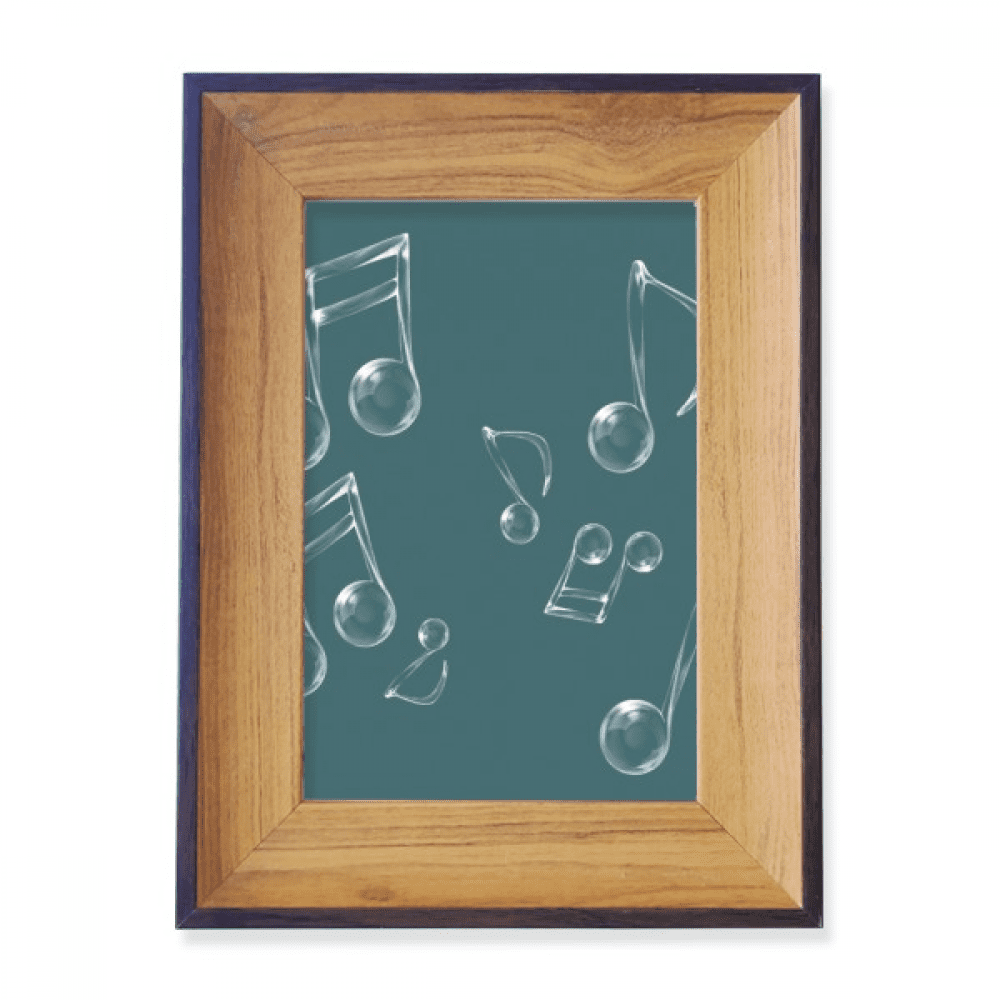 Music Notation Bubble Combination Pattern Photo Frame Exhibition ...