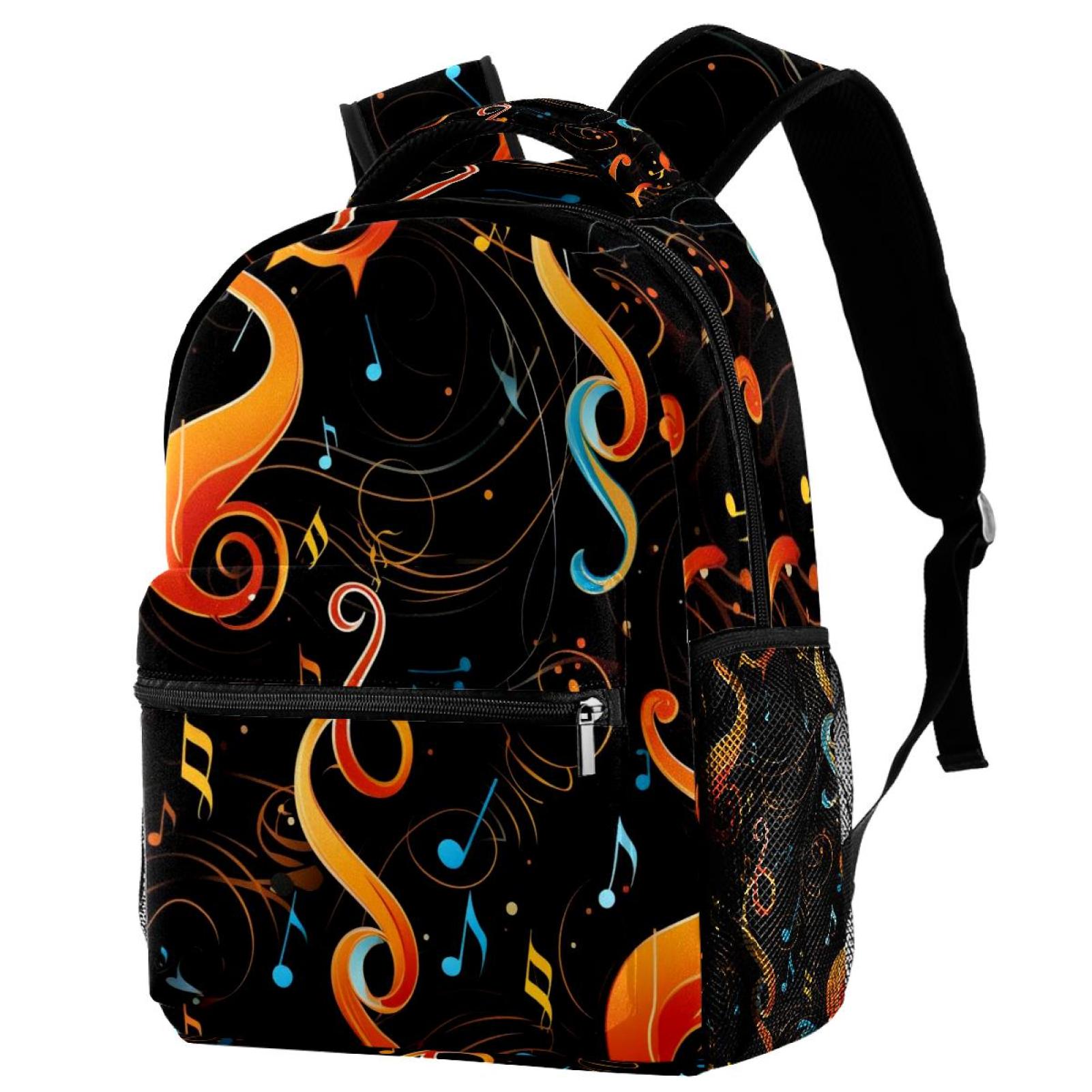 Music Note Backpack, Casual Daypack for for 3-8 year-old Boys/Girls ...