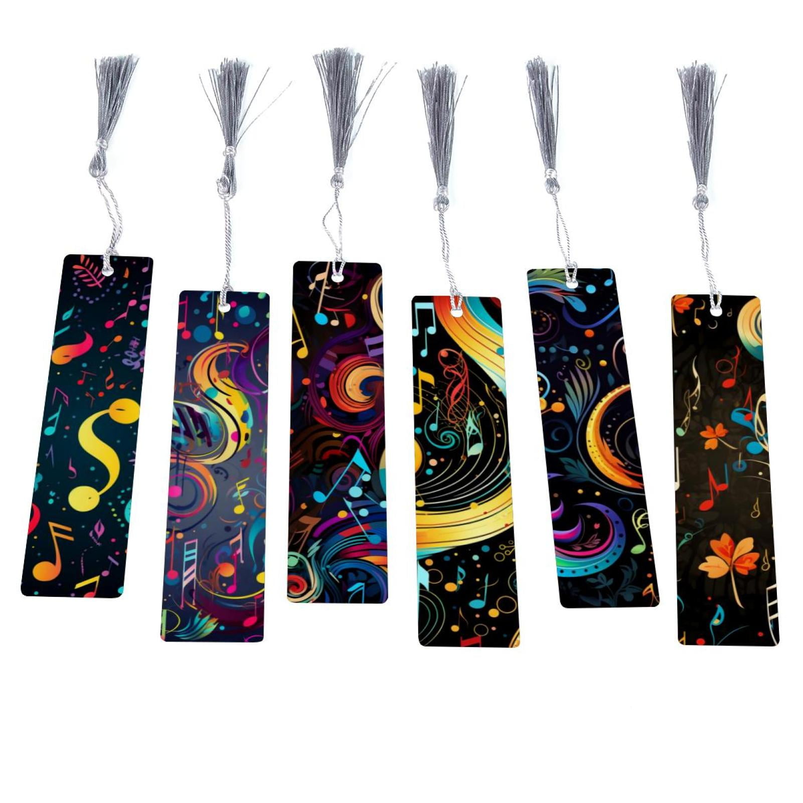 Music Note Bookmarks for Women Teachers Book Lovers Men Metal Bookmark ...