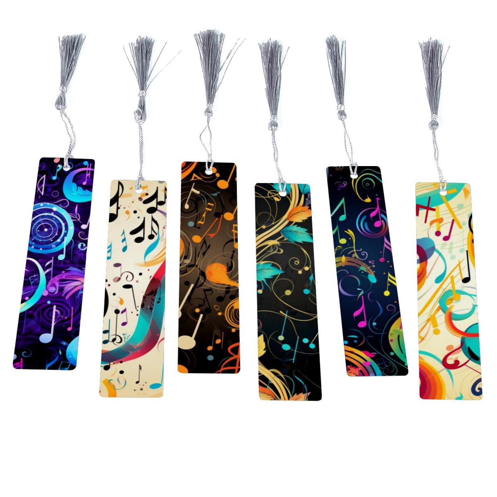 Music Note Bookmarks for Women Teachers Book Lovers Men Metal Bookmark ...