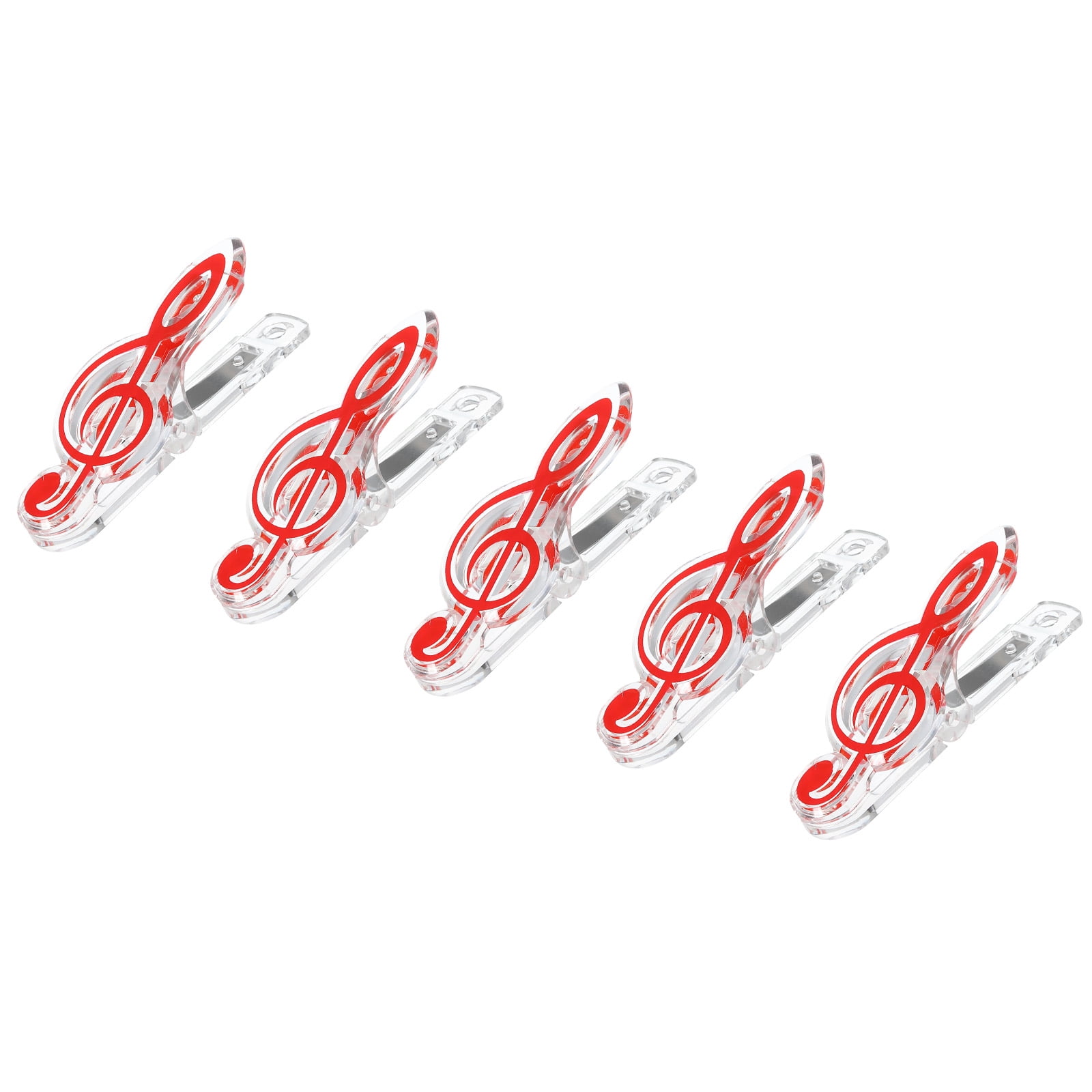 Music Note Clips Plastic Musical Note Clips for Music Paper Book ...