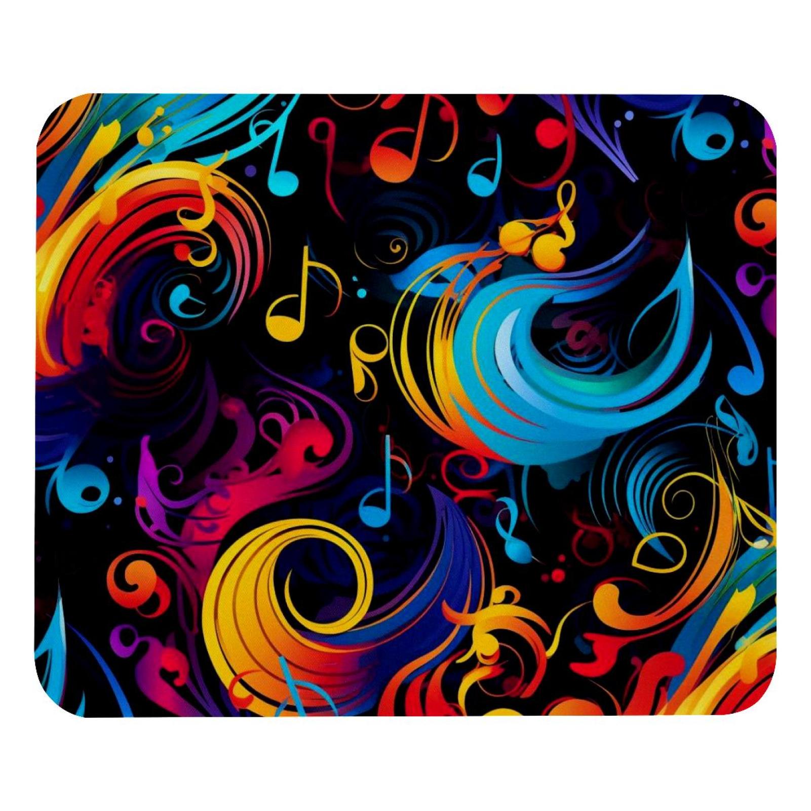 Music Note Mouse Pad for Wireless Mouse Home Office Desk Laptop with ...