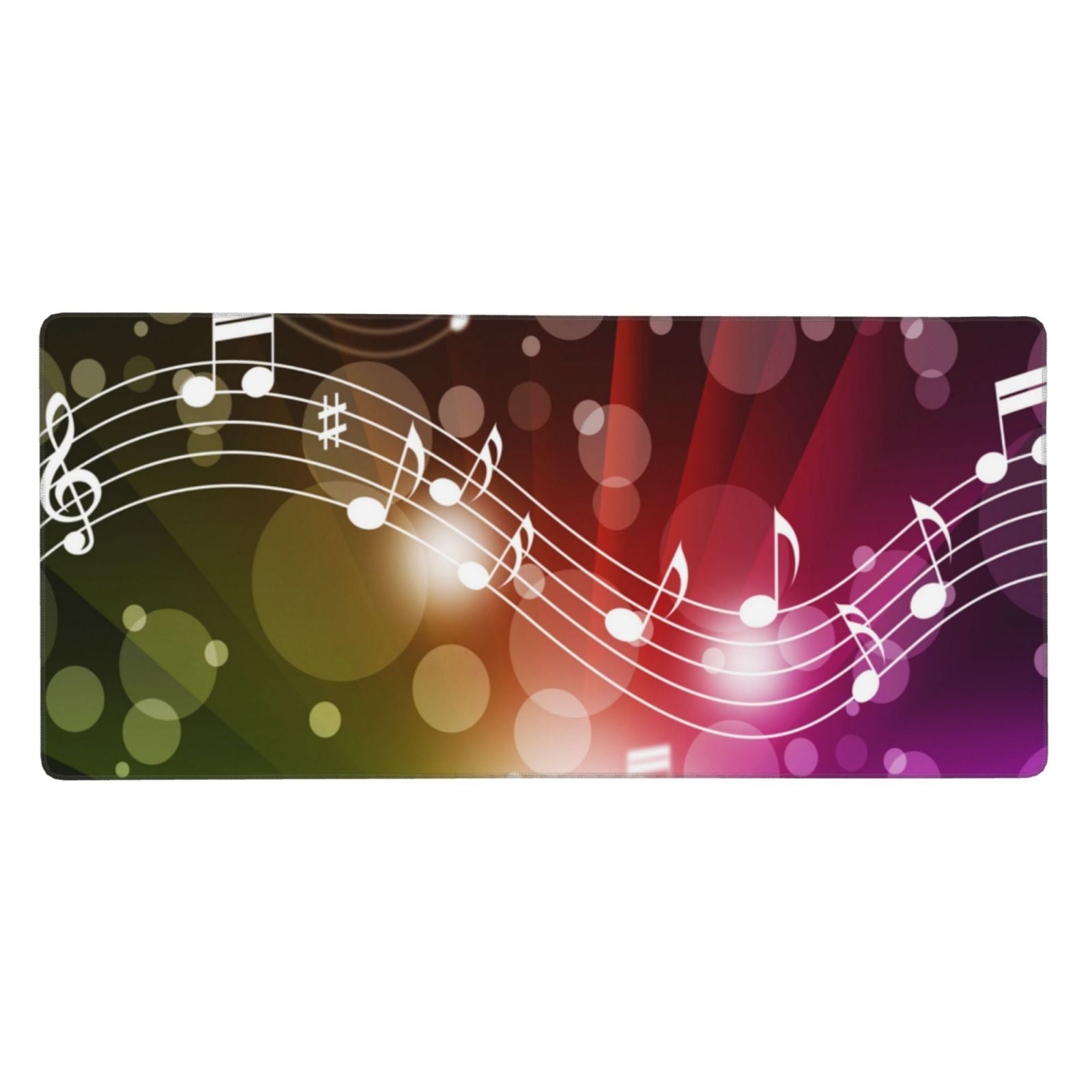 Music Note Musical Theme Mousepad Large Mouse Pad Desk Pad Computer ...