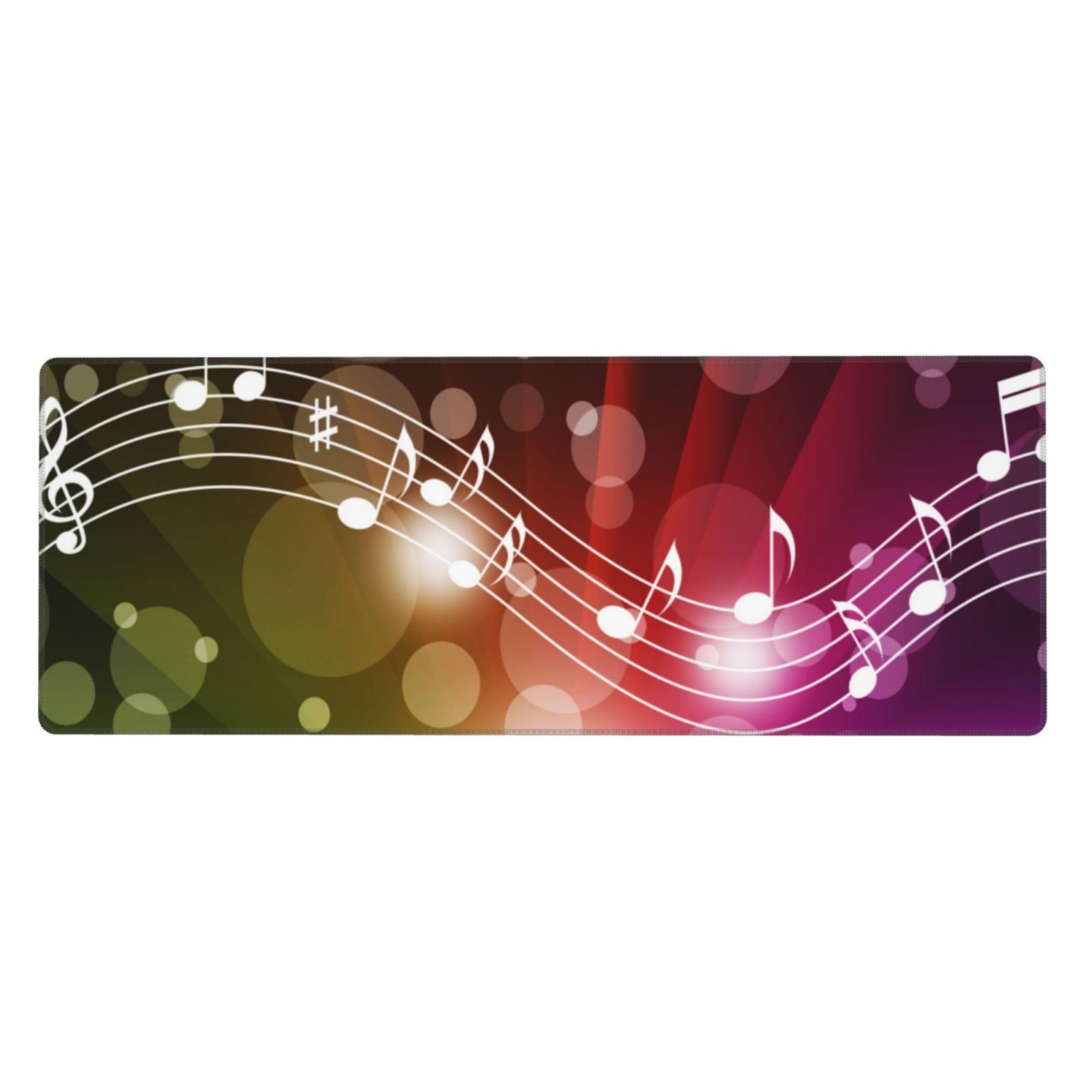 Music Note Musical Theme Mousepad Large Mouse Pad Desk Pad Computer ...