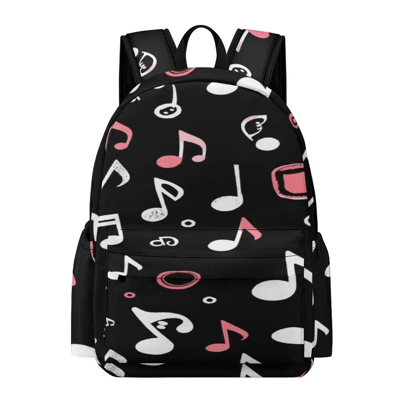 Music Note Pattern Background Backpack School Bags for Teenagers ...