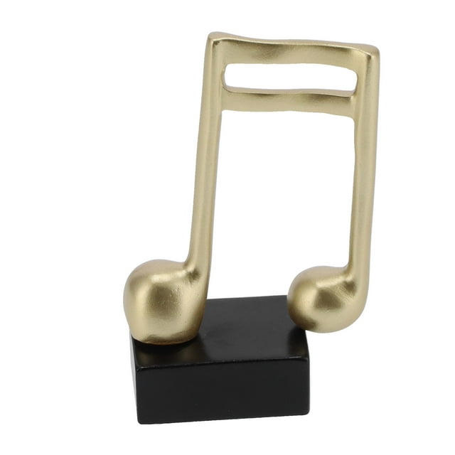Music Note Statue Nordic Modern Small Ornaments Minimalist Music Symbol ...