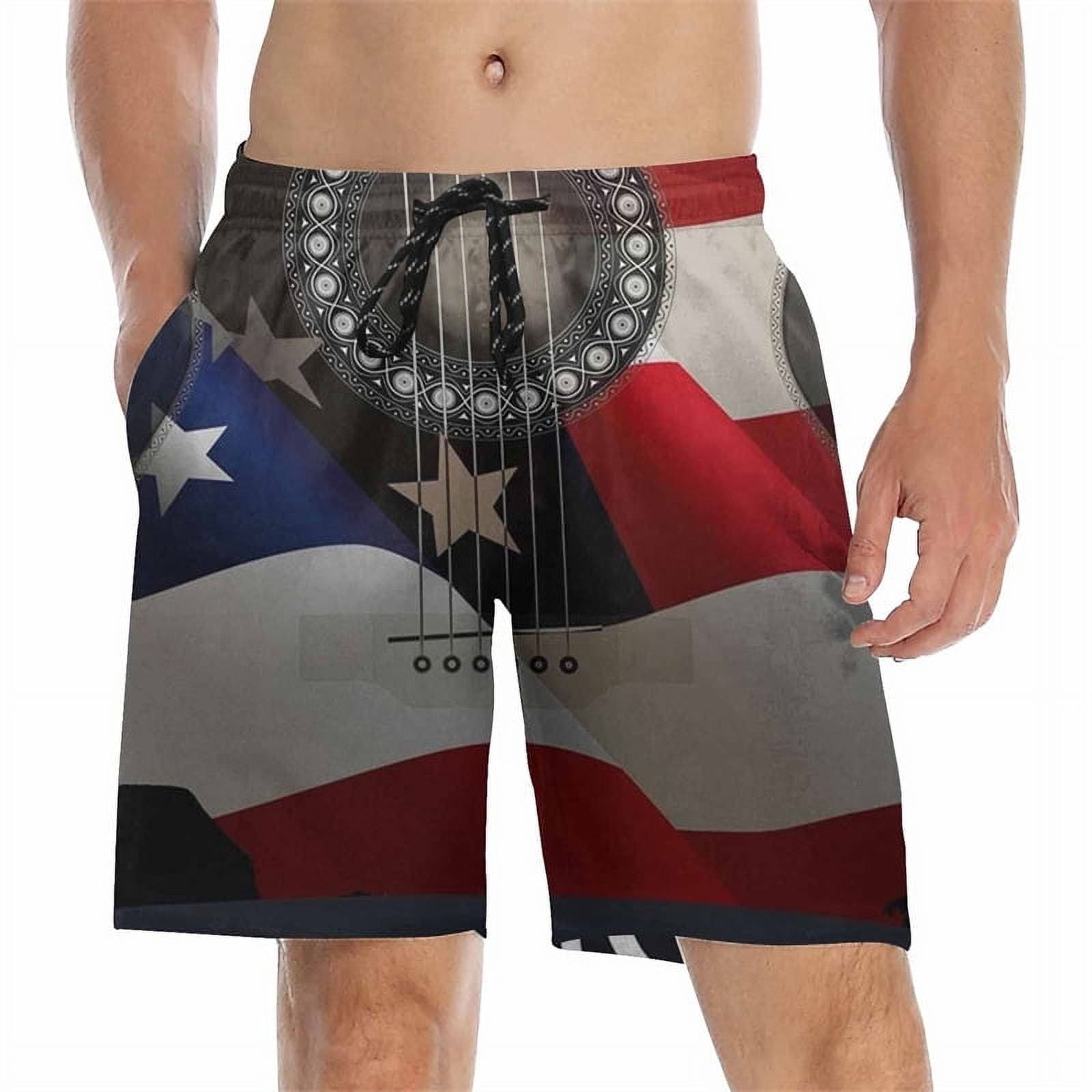 Music Note Symbol Guitar Graphic Shorts Pants 3D Printed Hip Hop y2k ...