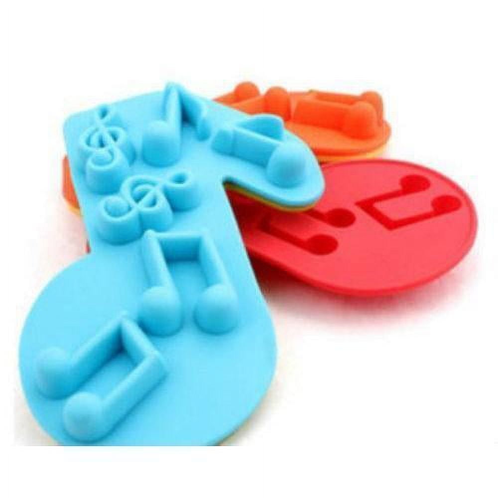 Music Note, Treble Clef and Bass Clef Silicone Mold - Walmart.com