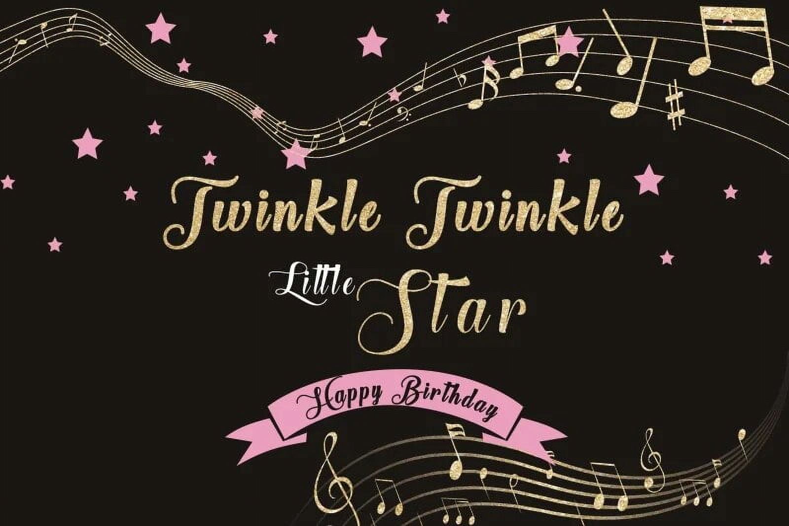 Music Notes Birthday Party Baby Shower Decor Poster Photography ...