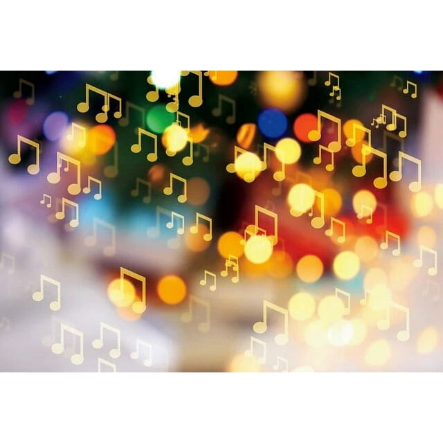 Music Notes Birthday Party Baby Shower Decor Poster Photography ...