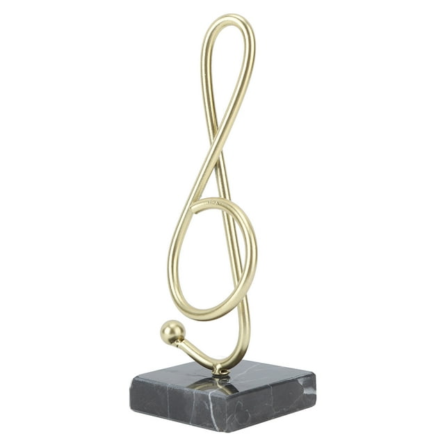 Music Notes Sculpture Nordic Style Light Luxury Hand Crafted Music ...