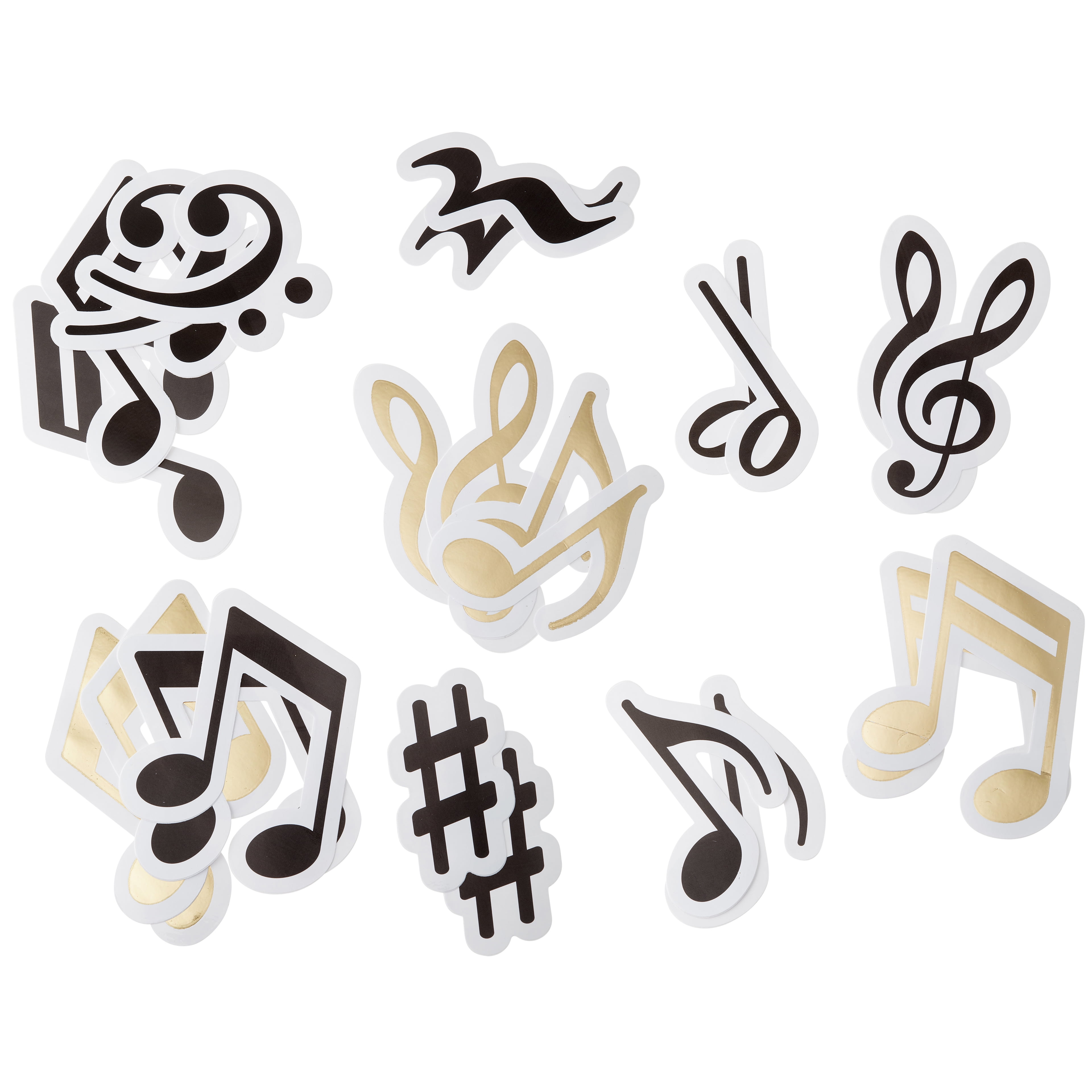 Music Notes Stickers by Recollections - Decorative Sticker Pack for ...