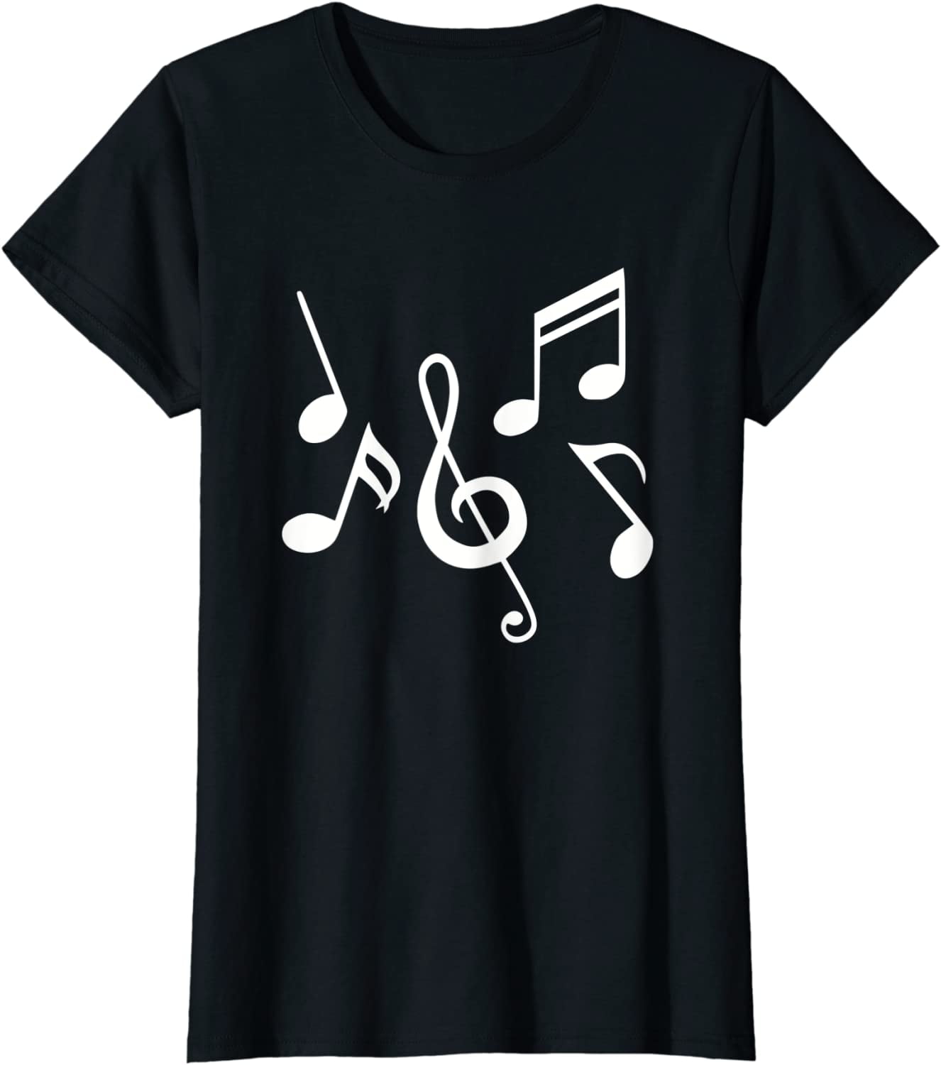 Music Notes T-Shirt - Walmart.com