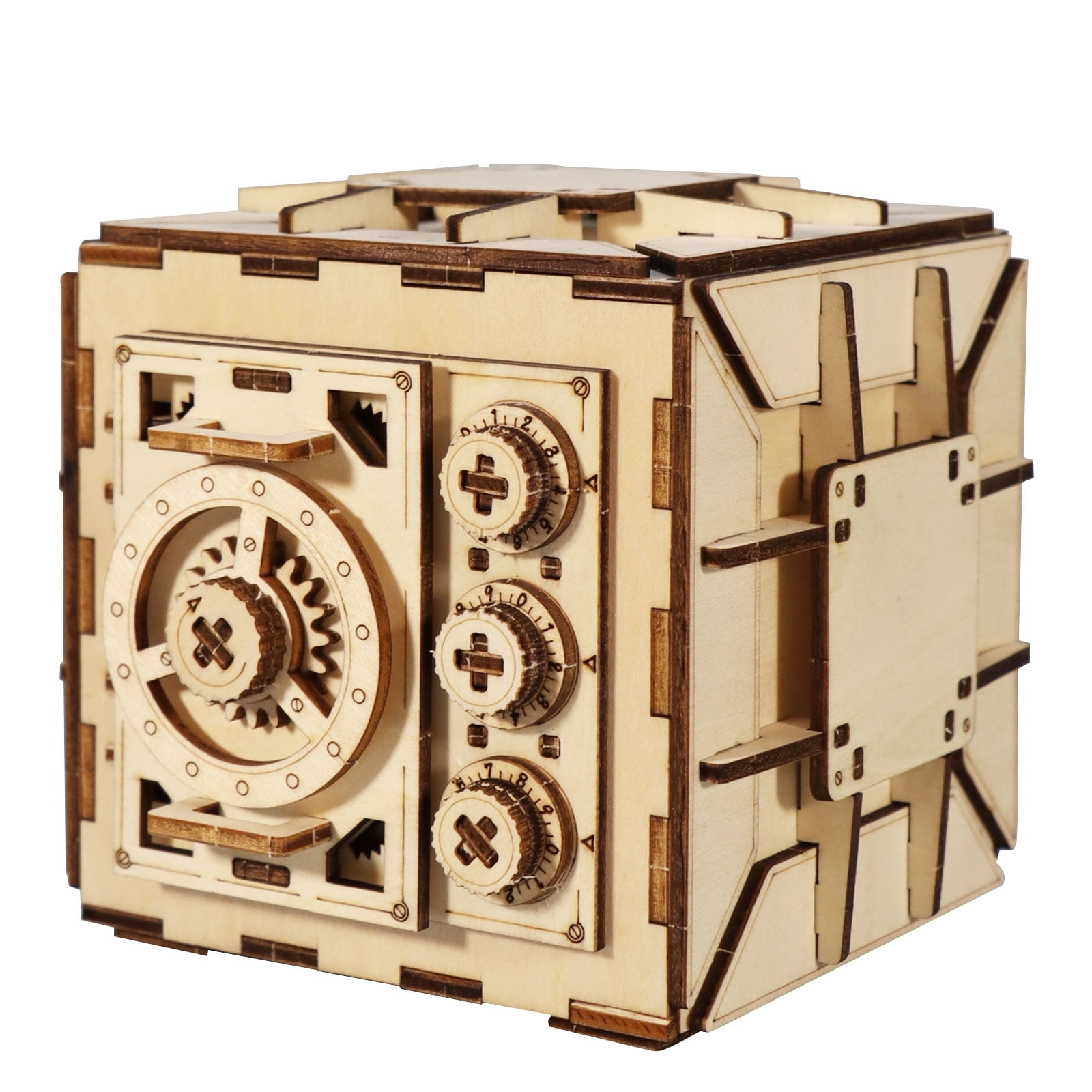 Music Park 3D Wooden Puzzle DIY Locker Puzzle Box with Combination ...