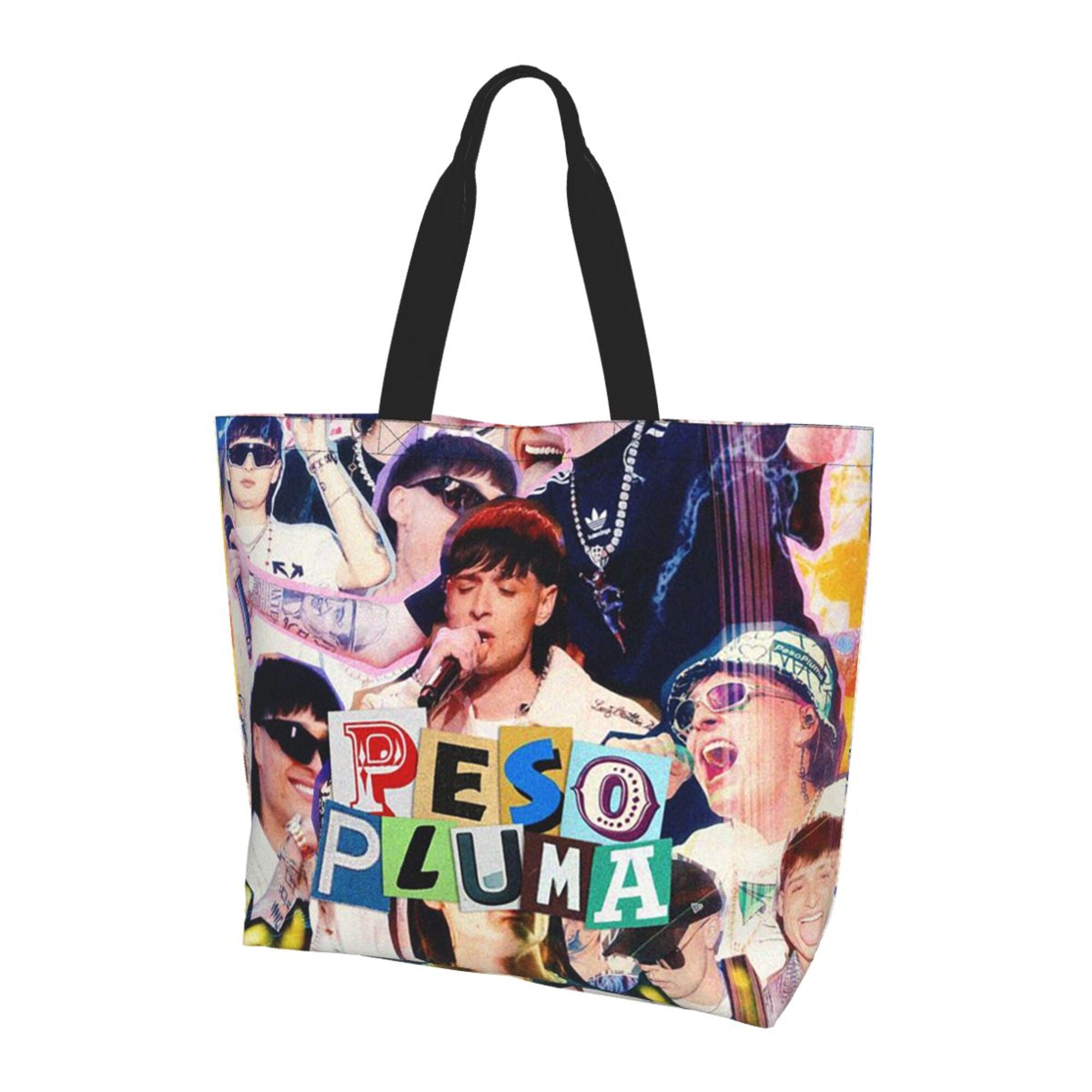 Music Peso Pluma Tote Bag With Inner Pocket Shoulder Bag Aesthetic ...
