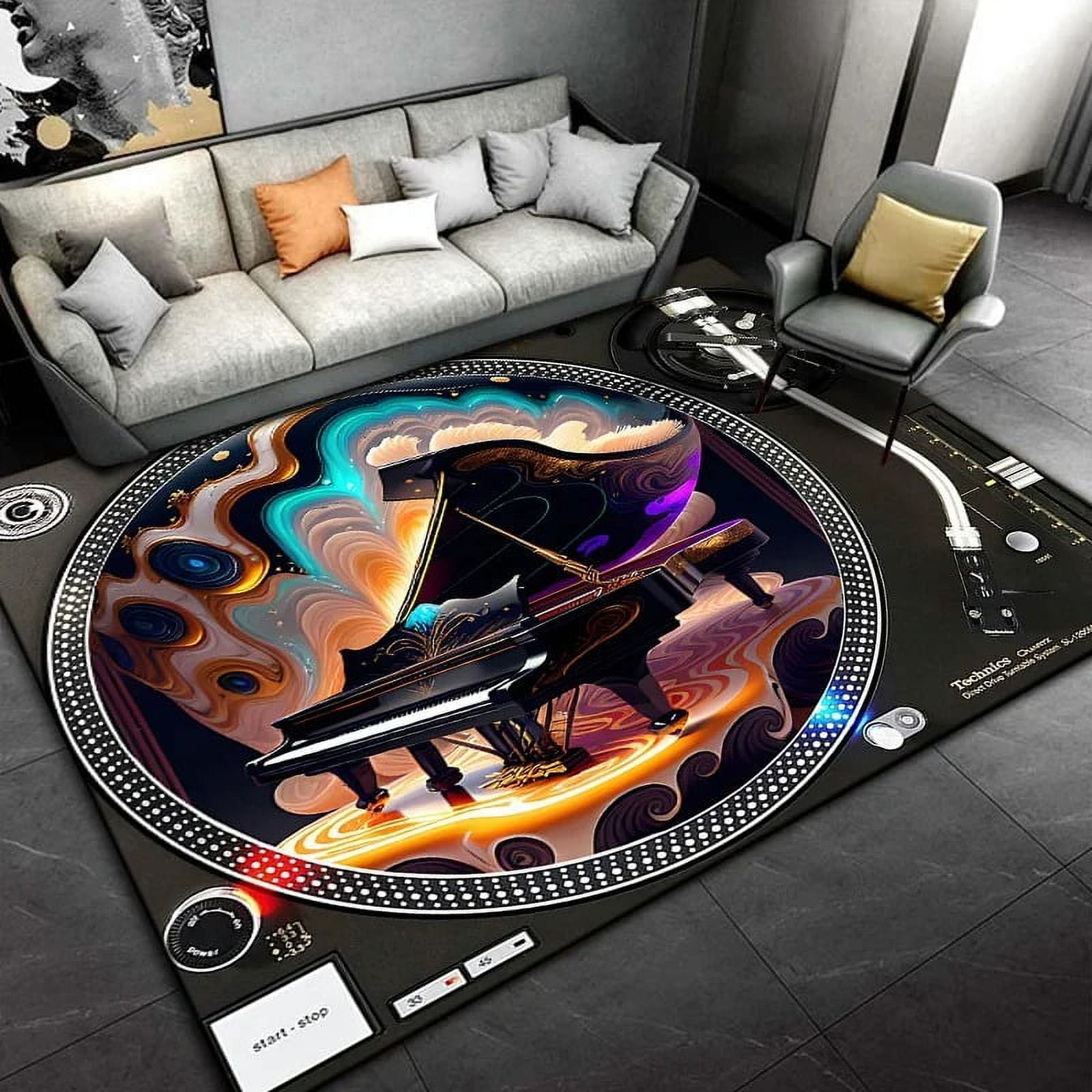 Music Player Living Room Carpet Bedroom ration Floor Door Carpets ...