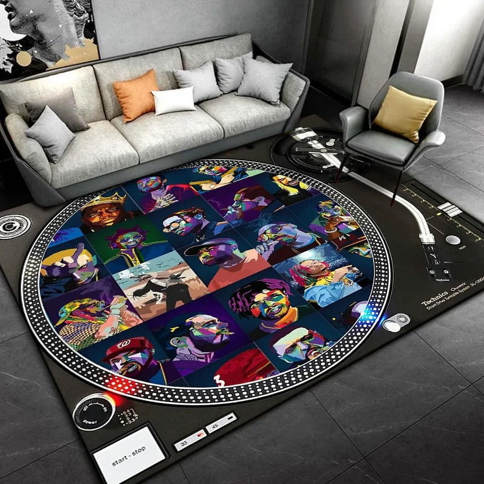 Music Player Living Room Carpet Bedroom ration Floor Door Carpets ...