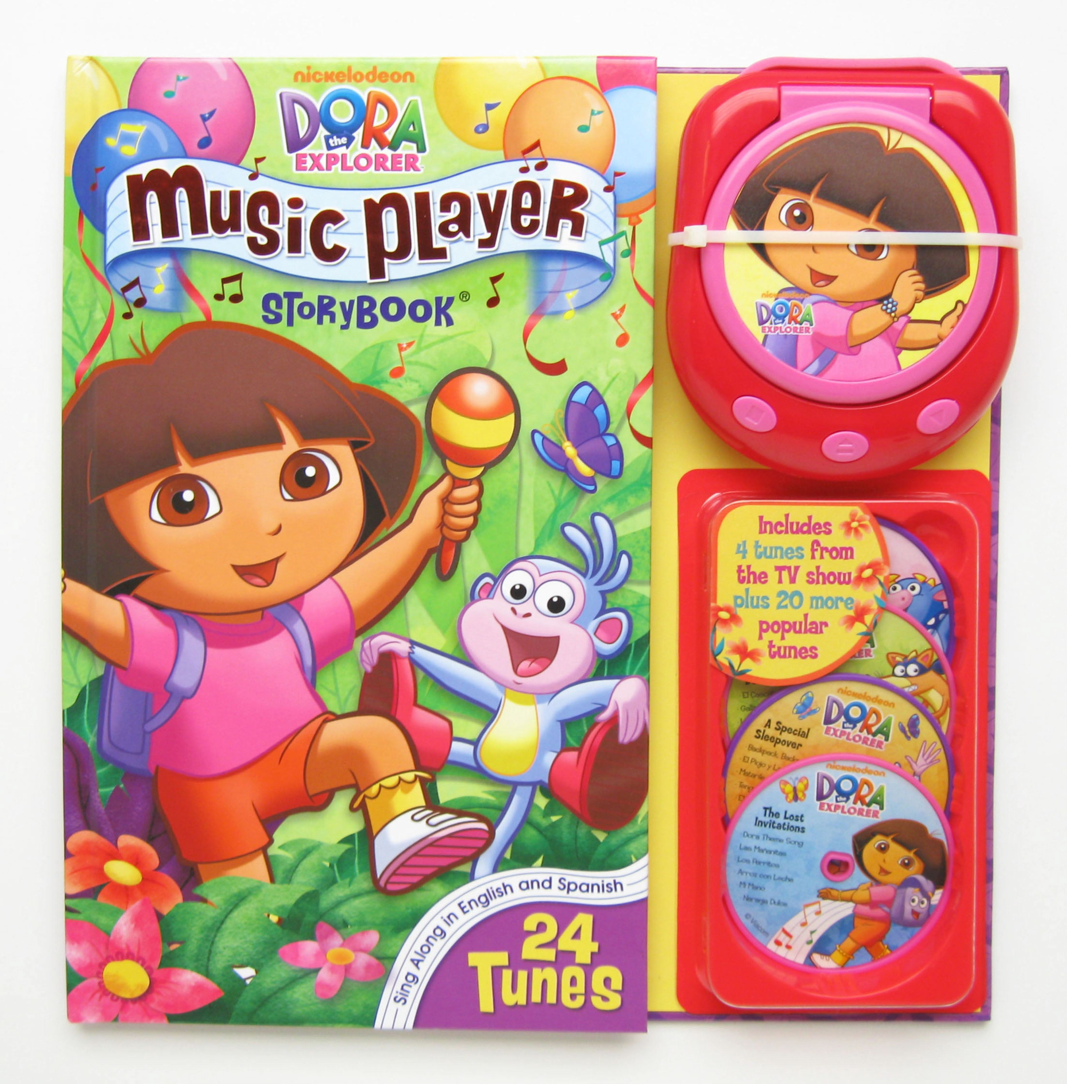 Music Player Storybook: Dora Music Player 10th Anniversary Edition ...