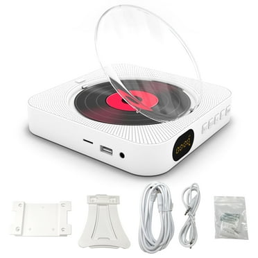 Portable Electric CD Player with AM-FM Stereo, Radio Cassette Combo ...
