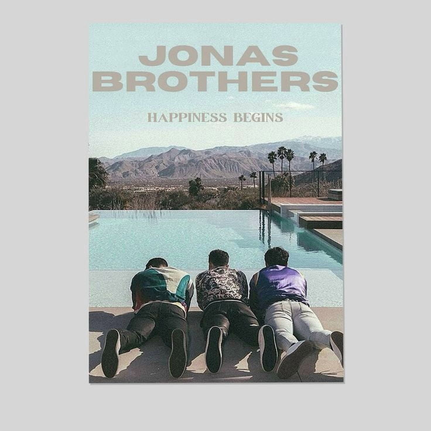 Music Poster- Jonas Brother - Happiness Begins- Vintage Style - Size ...