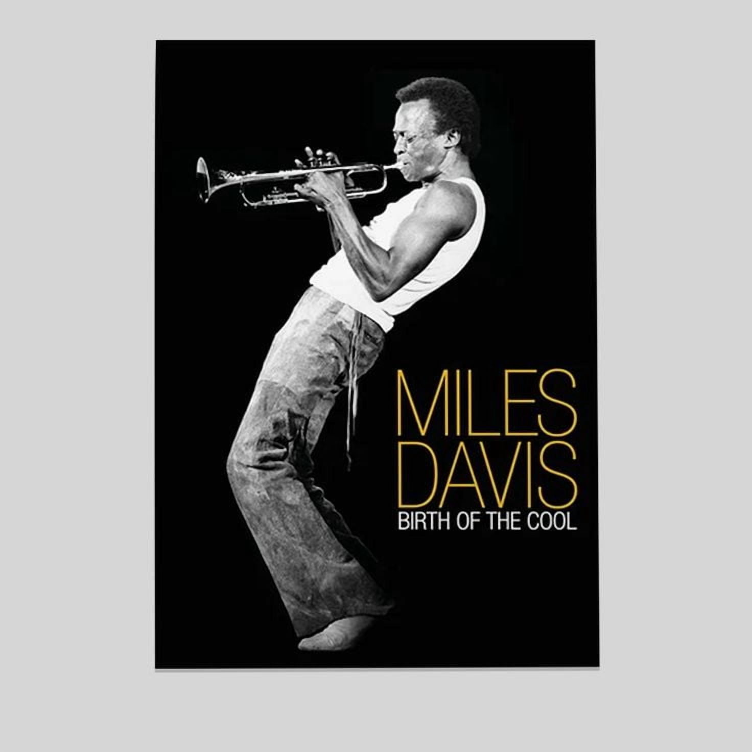 Music Poster- Miles Davis Poster - Jazz Art- Vintage Style - Size 24x36 ...
