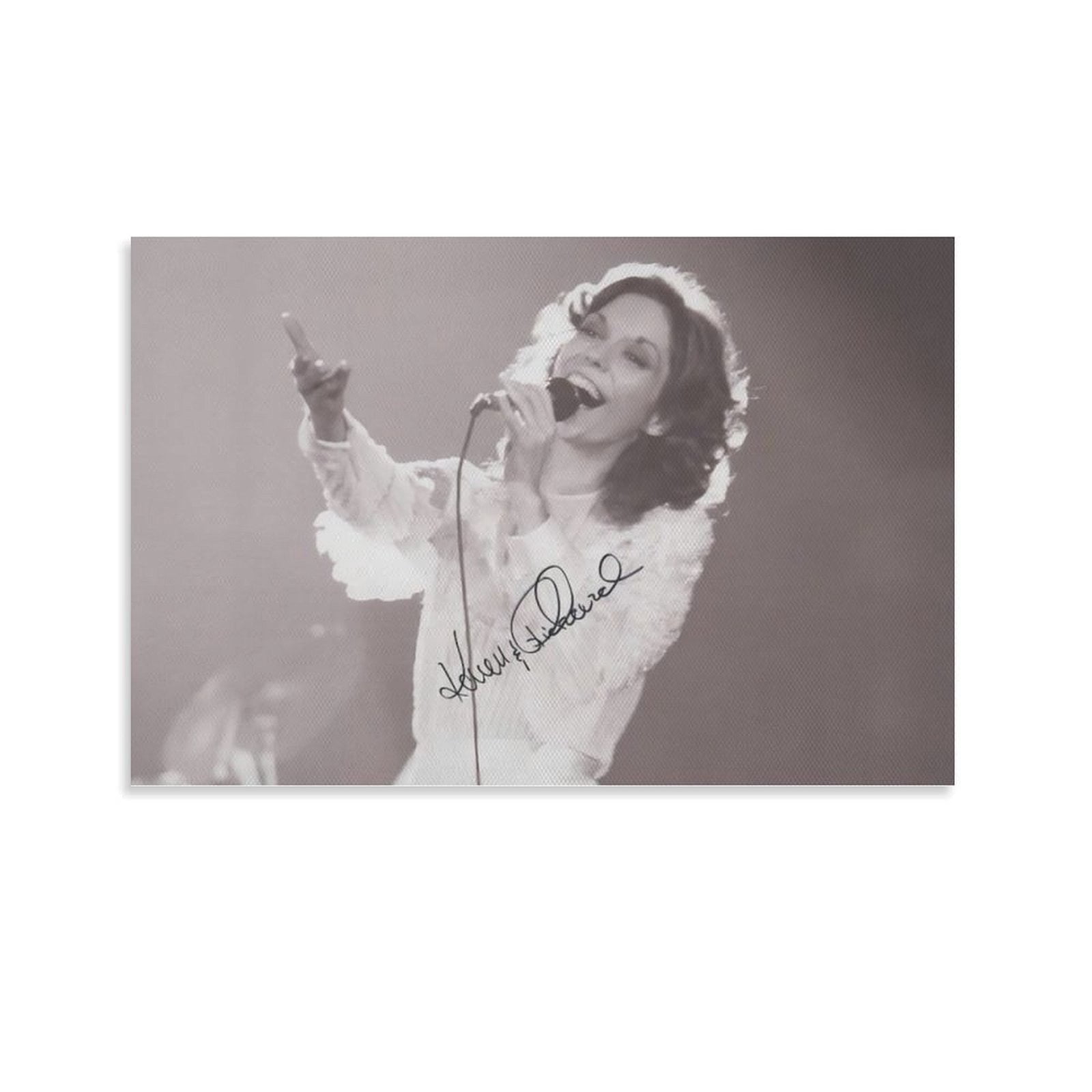 Music Poster of Singer Karen Carpenter Canvas Poster Painting On Canvas ...