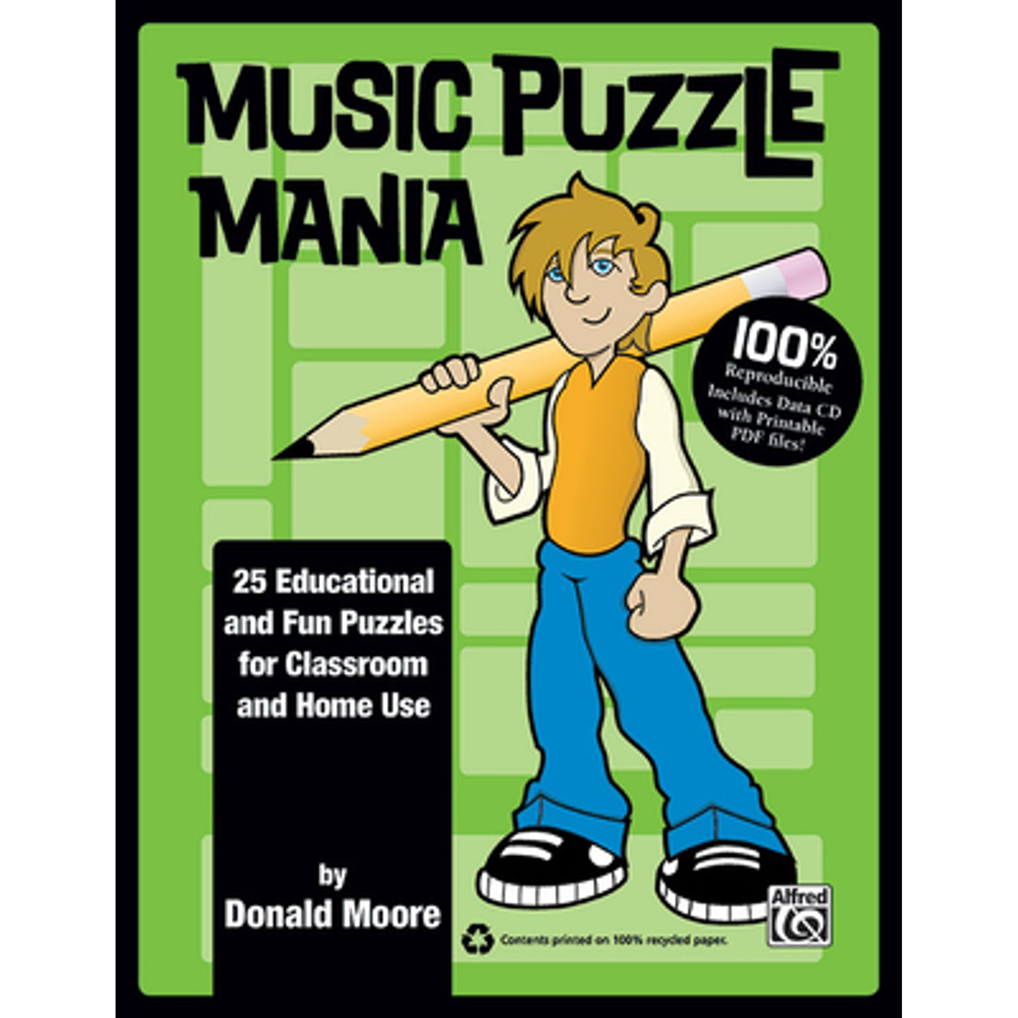 Pre-Owned Music Puzzle Mania: 25 Educational and Fun Puzzles for ...
