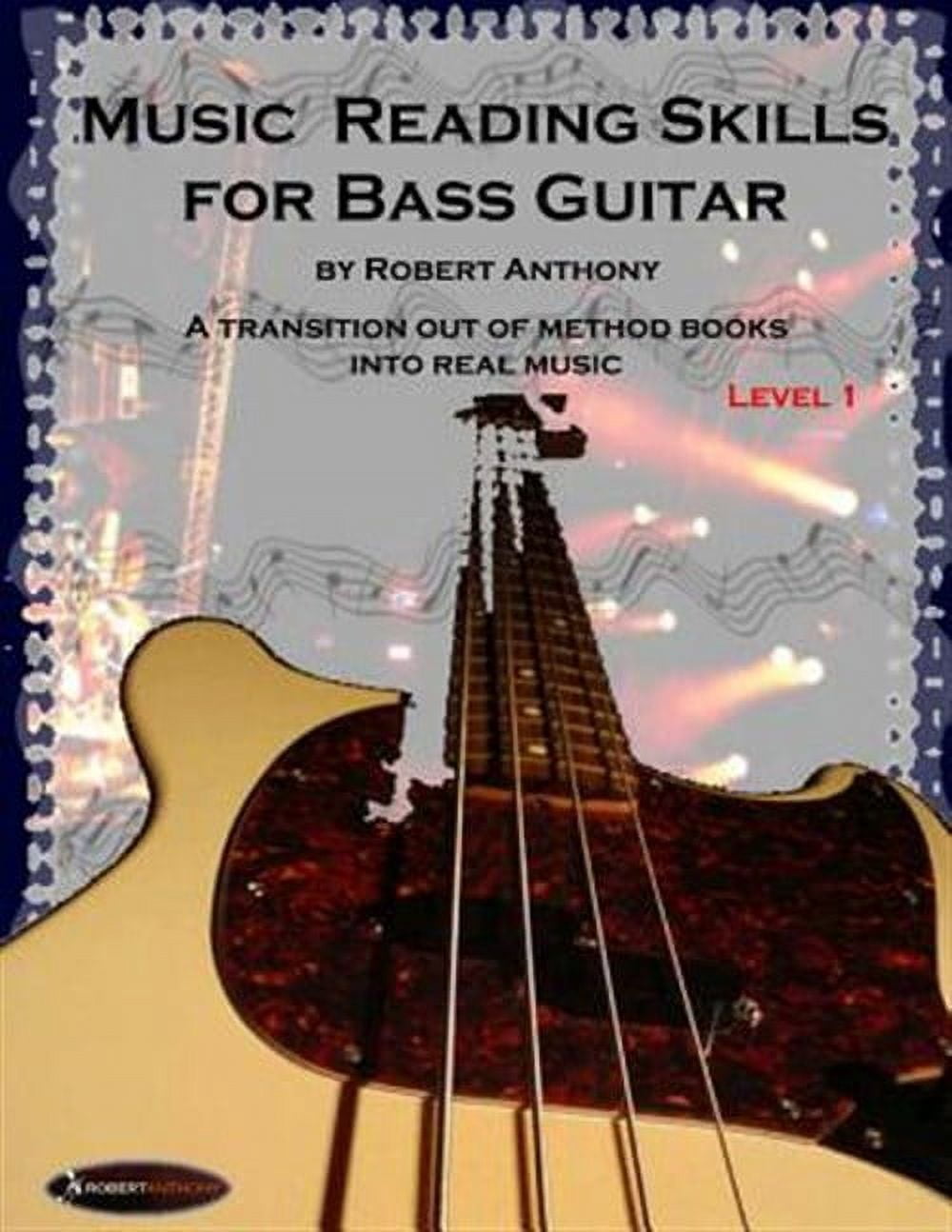 Music Reading Skills for Bass Guitar Level 1 - Walmart.com