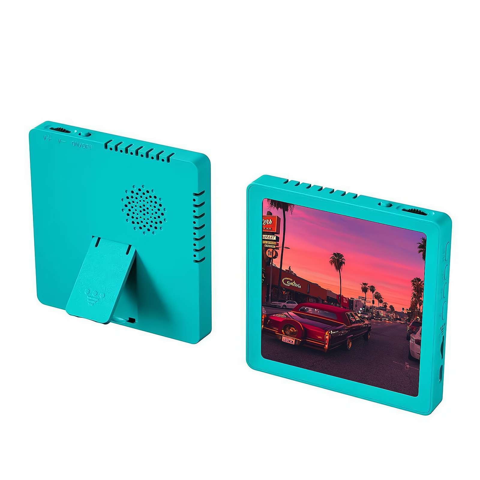 Music Refrigerator Magnet Photo Frame, Personalized Music Speaker ...