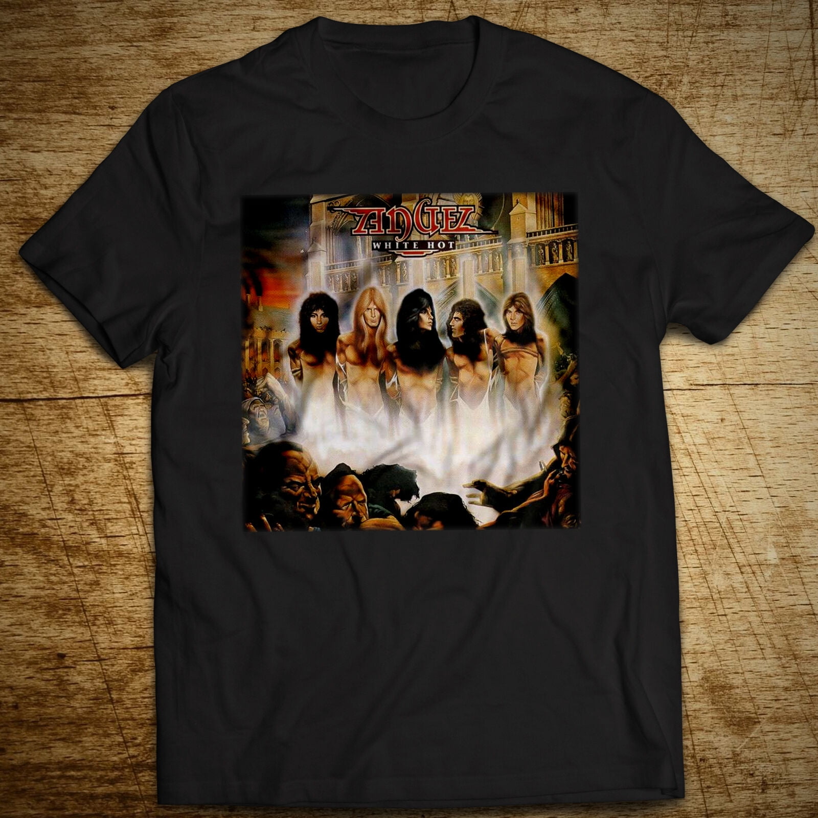 Music Rock White Hot T-Shirt Punky Meadows Gregg Giuffria Barry Brandt ...