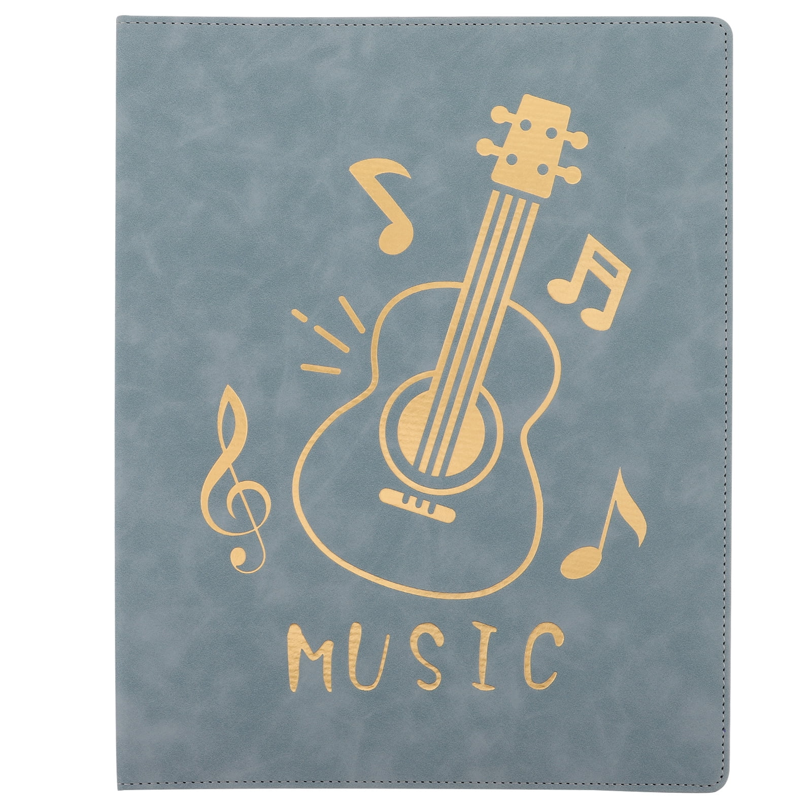 Music Score Binder: Music Sheet Folder With Clear Sleeves ...