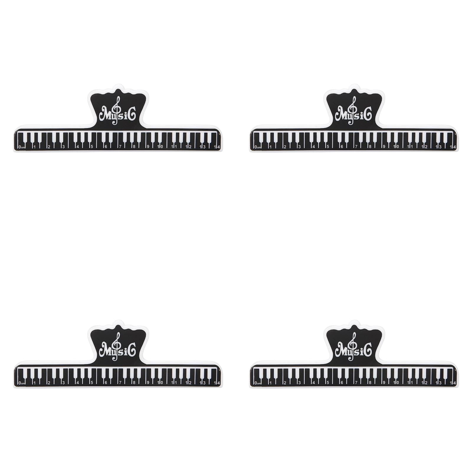 Music Score Fixed Clip, Sheet Holder, Piano Sheet Music Clip Plastic ...