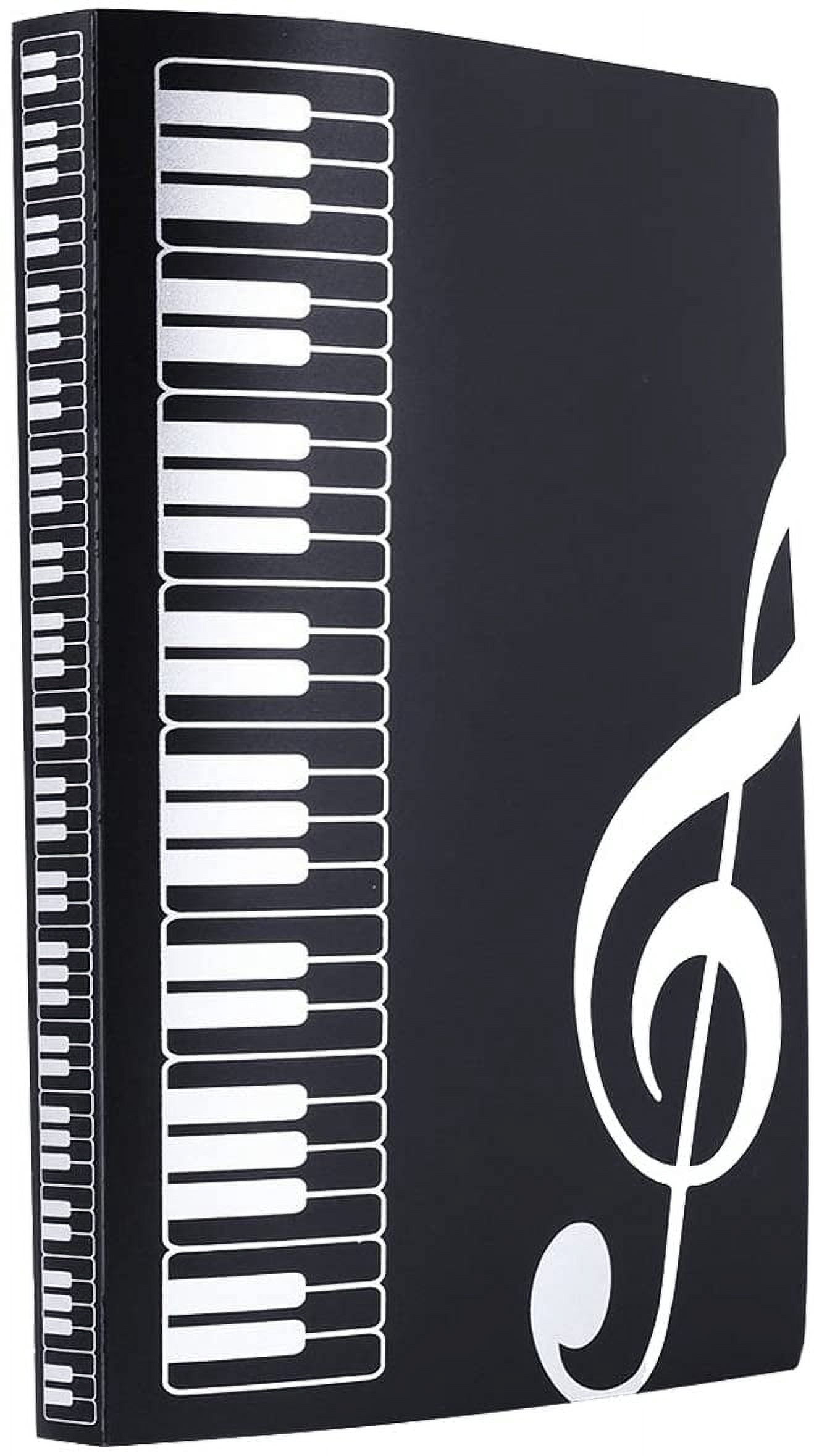 Music Sheet File Paper Documents Storage Folder Holder Plastic.A4 Size ...