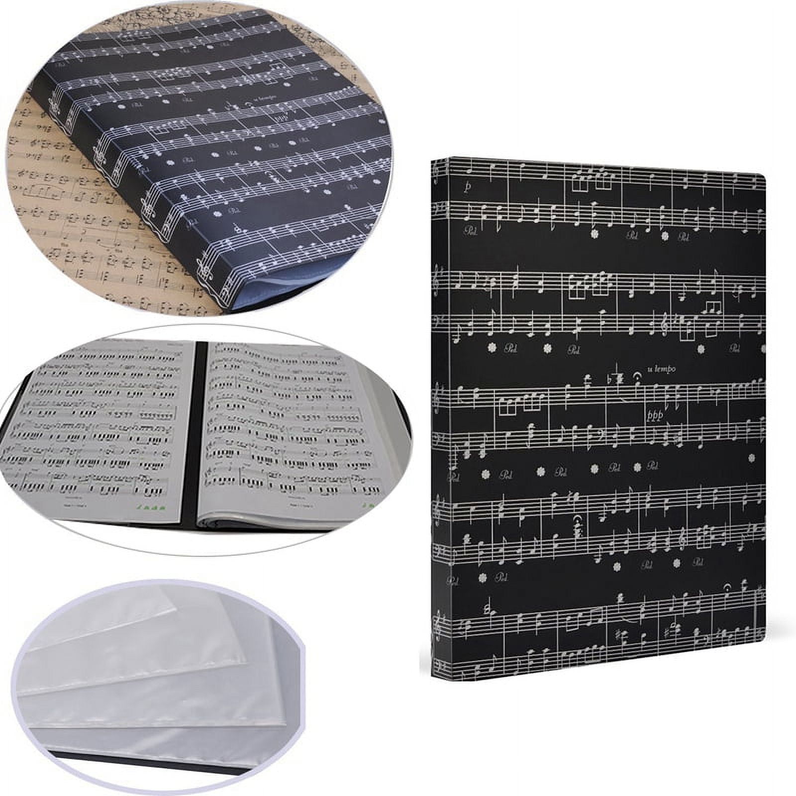 Music Sheet File Paper Storage Folder Documents Holder Blank Sheet ...