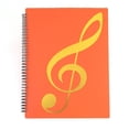 Music Sheet Folder, 20 Pages A4 Orchestra Song Organizer With Note ...