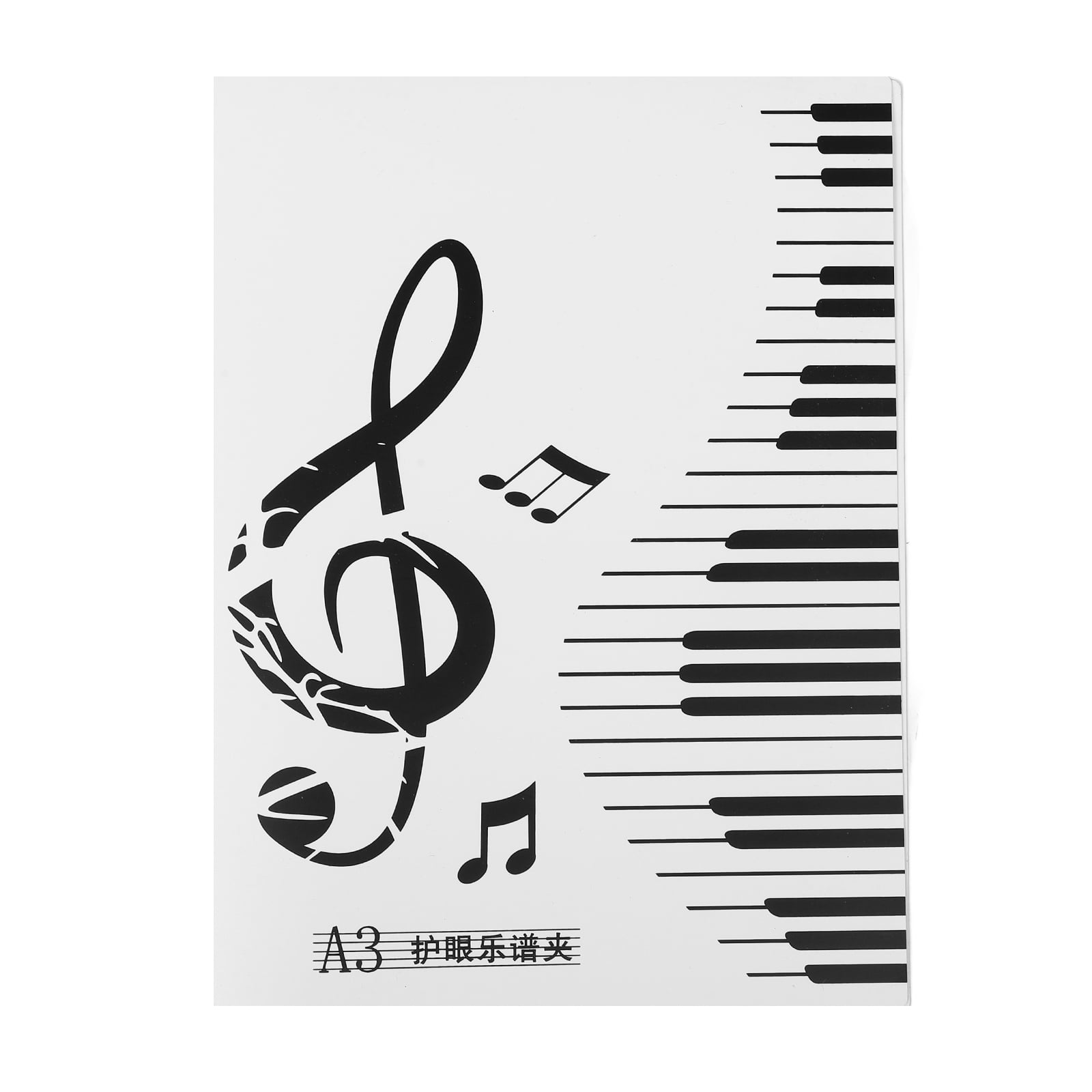 Music Sheet Folder Piano Book Storage Sheet Music Organizing Plastic ...