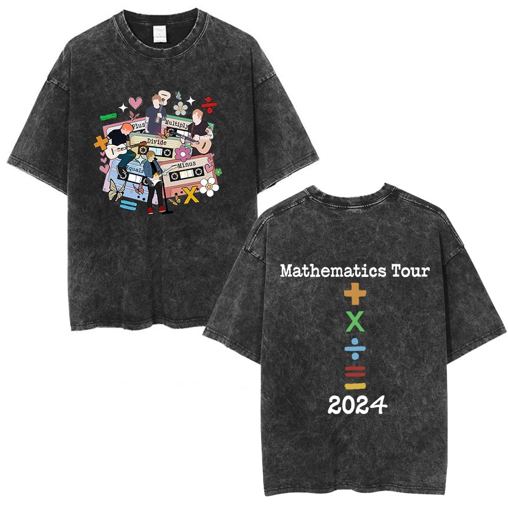 Music Singer 2024 Tour Vintage 2Side Wash T Shirts Men Women Fashion ...