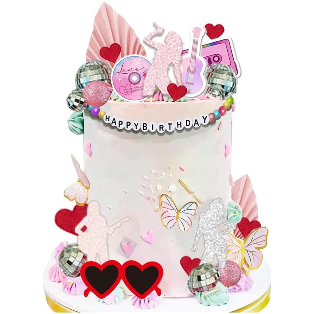 Music Singer Cake Topper for Music RST1 Fans Music Theme Cake ...