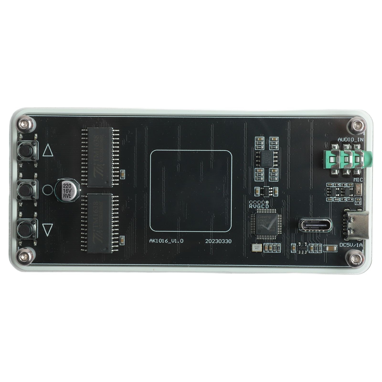 Music Spectrum Mic Pick-Up Sound Level Meter Audio Analyzer Display ...