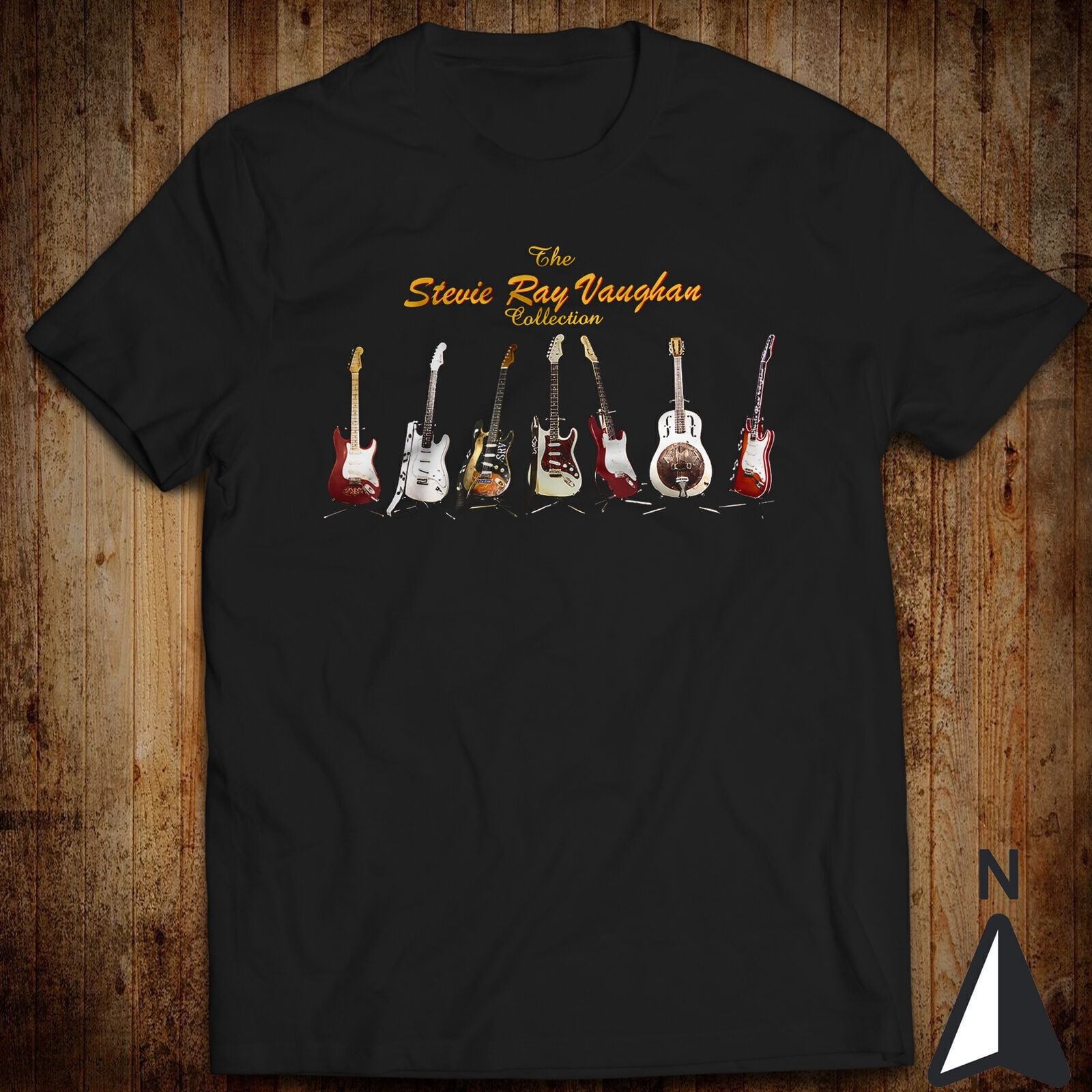 Music T-Shirt Stevie Ray Vaughan - Walmart.com