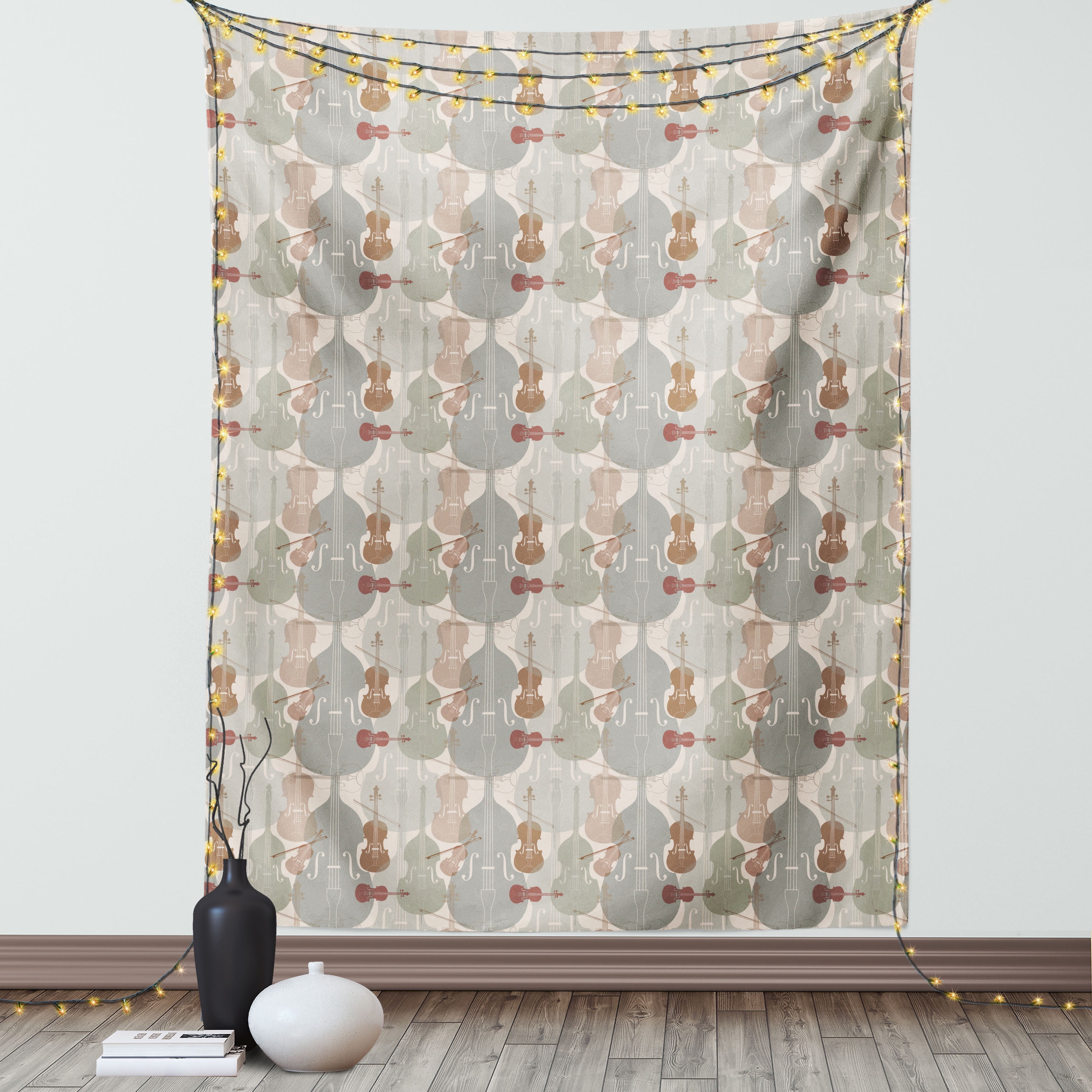 Music Tapestry, Classical Instrumets String Quartet Violins Baroque ...