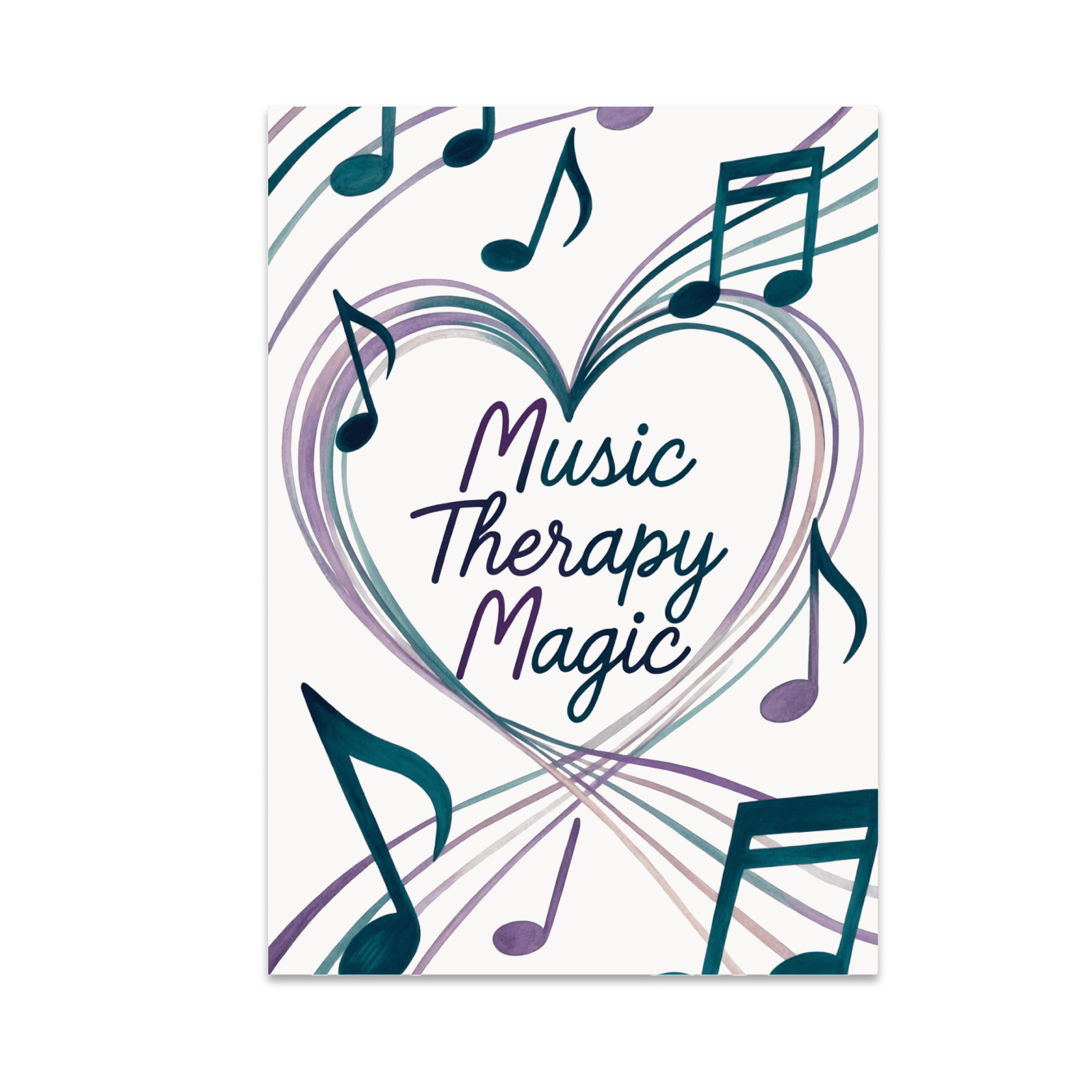 Music Therapy Magic Wall Art - Music Lovers - 13x19 Poster Print ...
