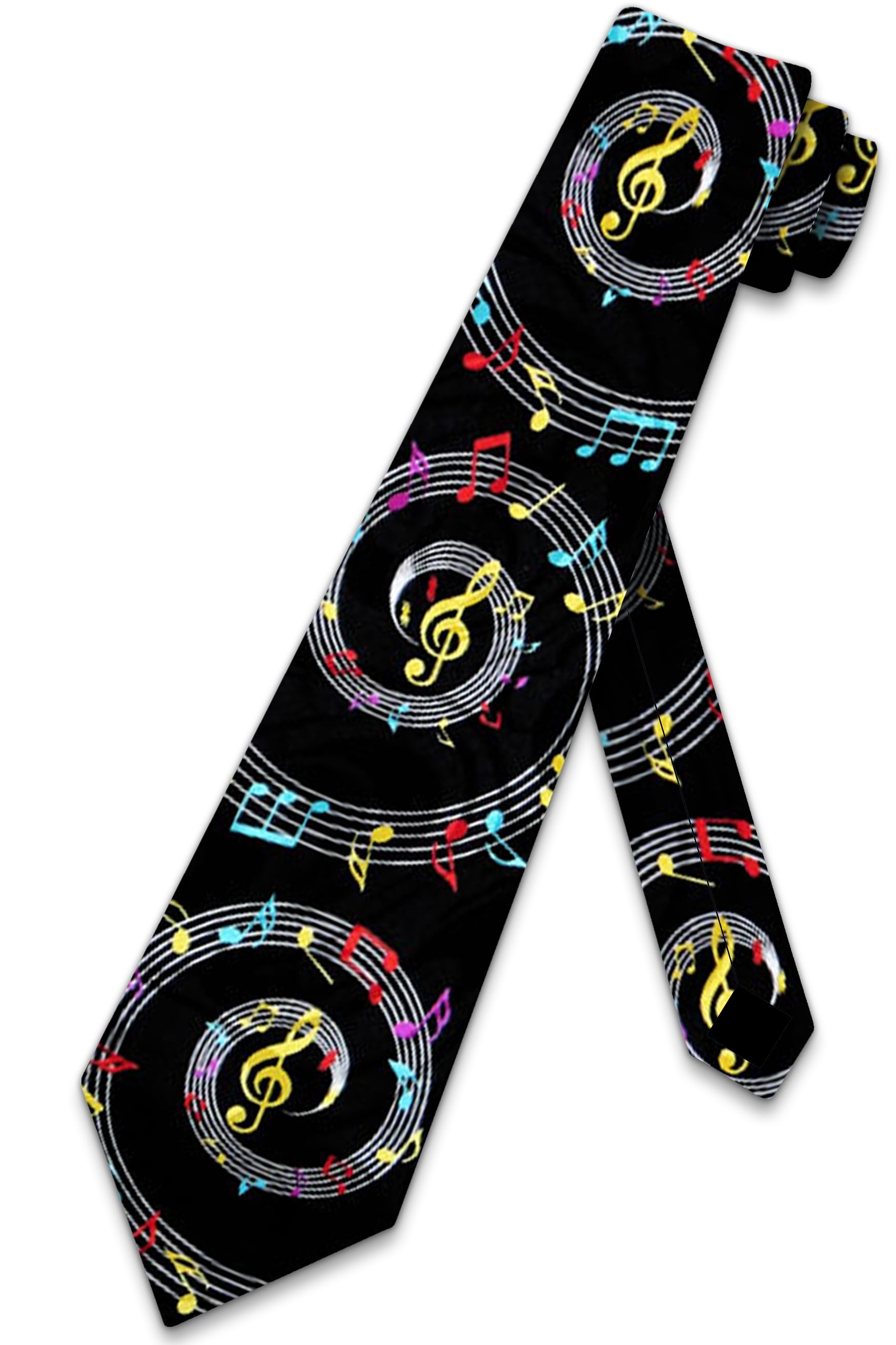 Music Ties G-Clef Necktie Musical Tie Music Note Neckties by Three ...