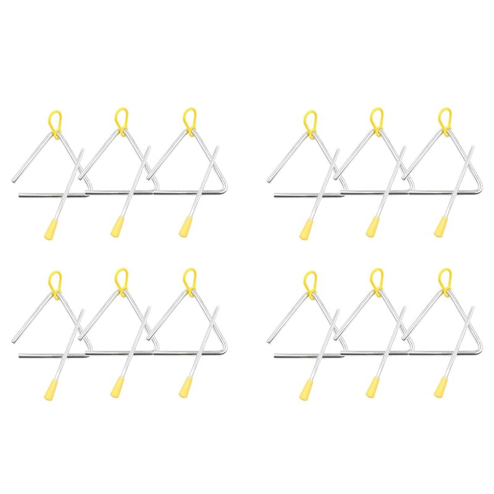 Music Triangle Instrument Set, Hand Percussion Triangle Children ...