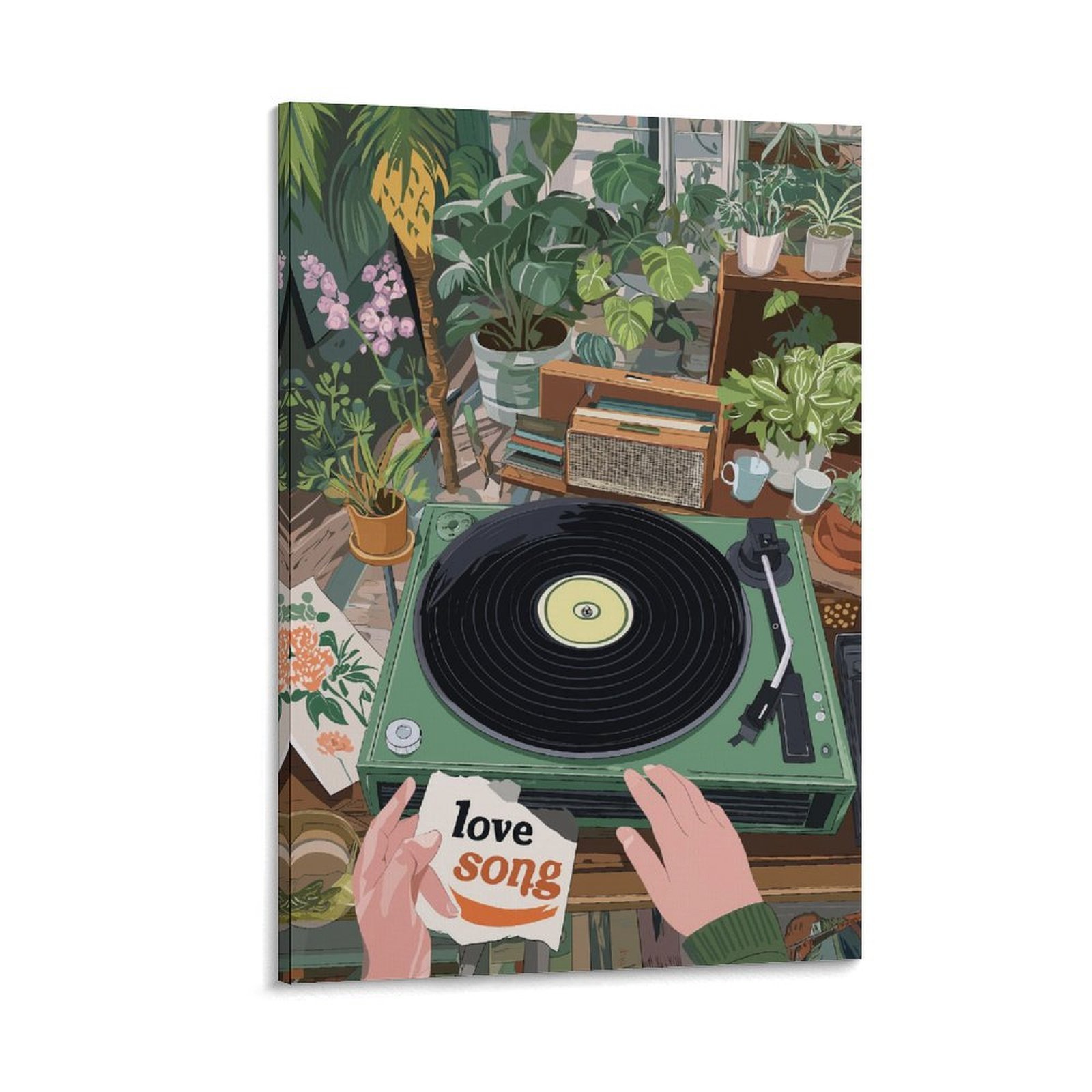 Music Vinyl Record Posters Wall Art Decorative Posters Room, Bathroom ...