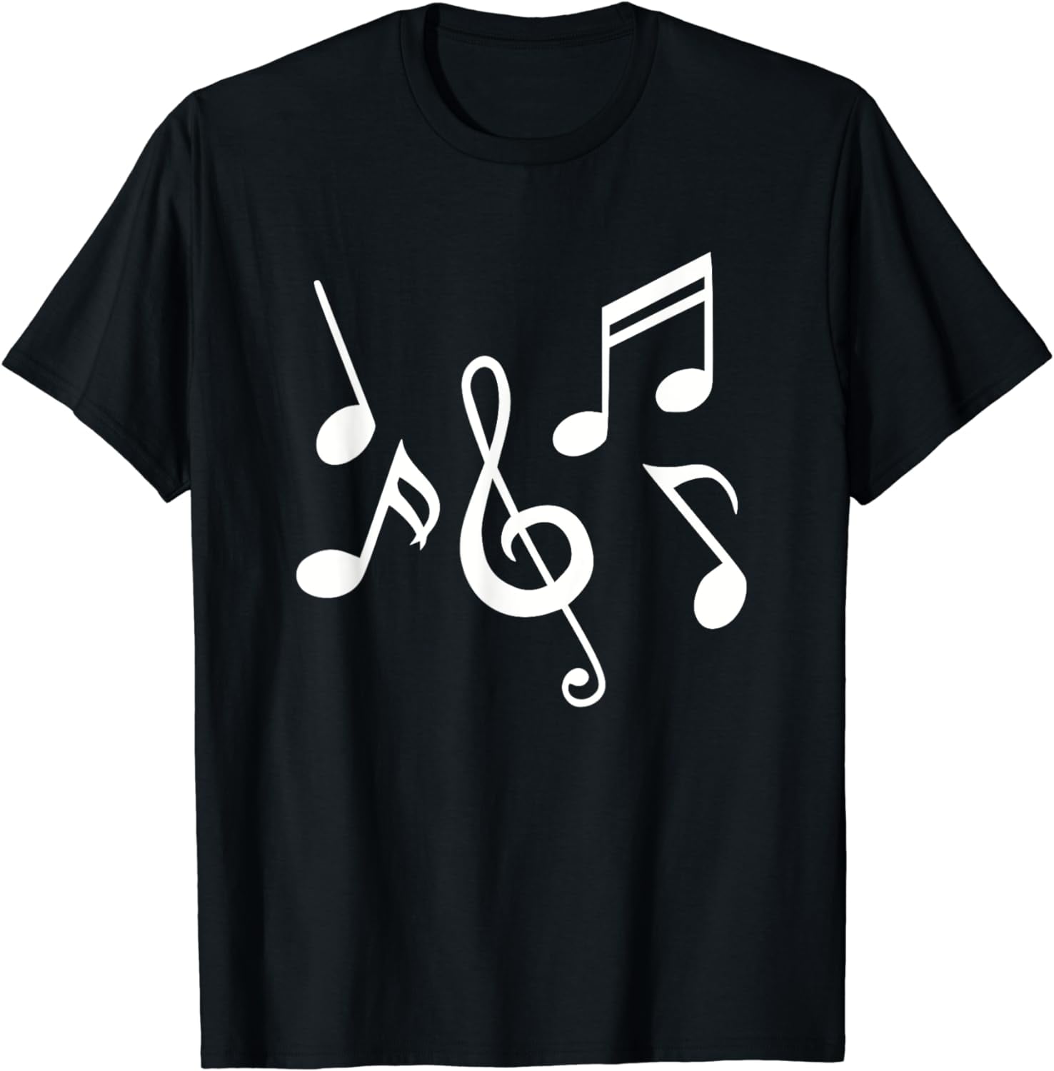 Music notes T-Shirt - Walmart.com