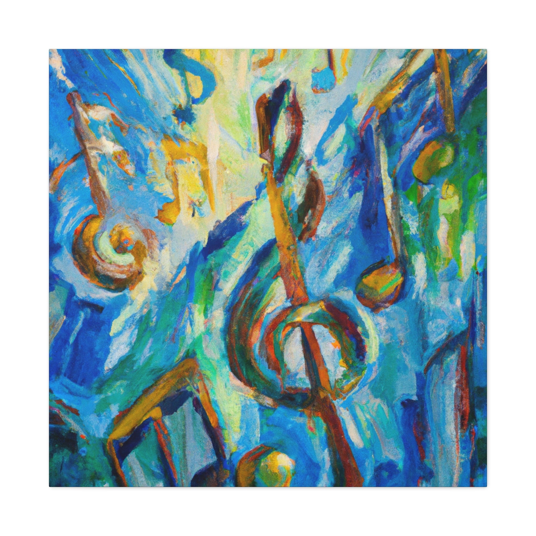 Music of Celestial Notes - Canvas - Walmart.com