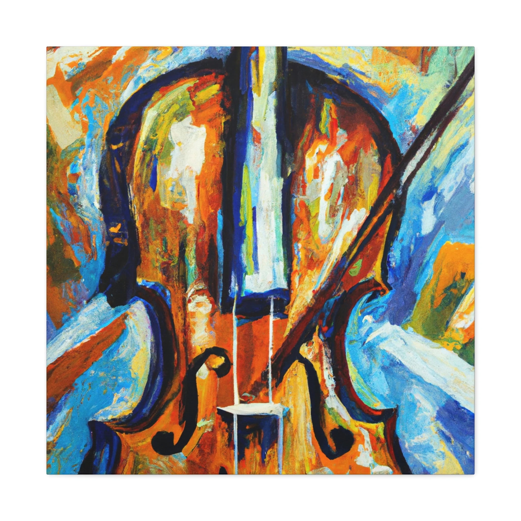 Music of Expressionism Violin - Canvas - Walmart.com