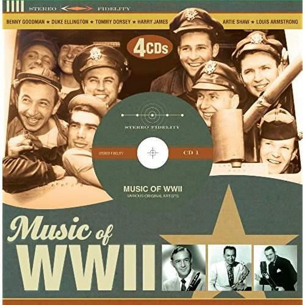 Music of WWII Set 4-Disc Set CD - Walmart.com
