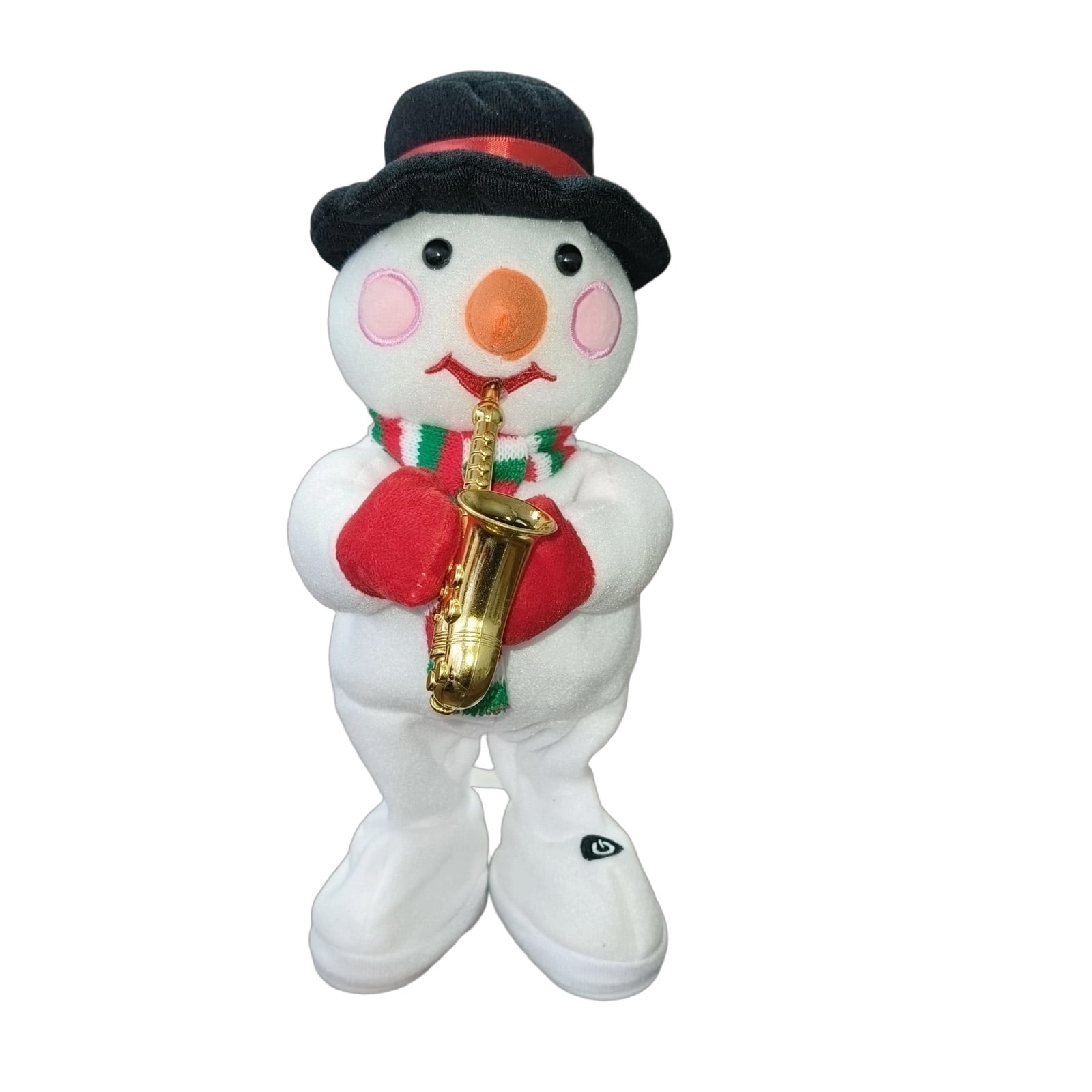 Musical Animated Plush Christmas Tree Decoration Motion Swing Function ...